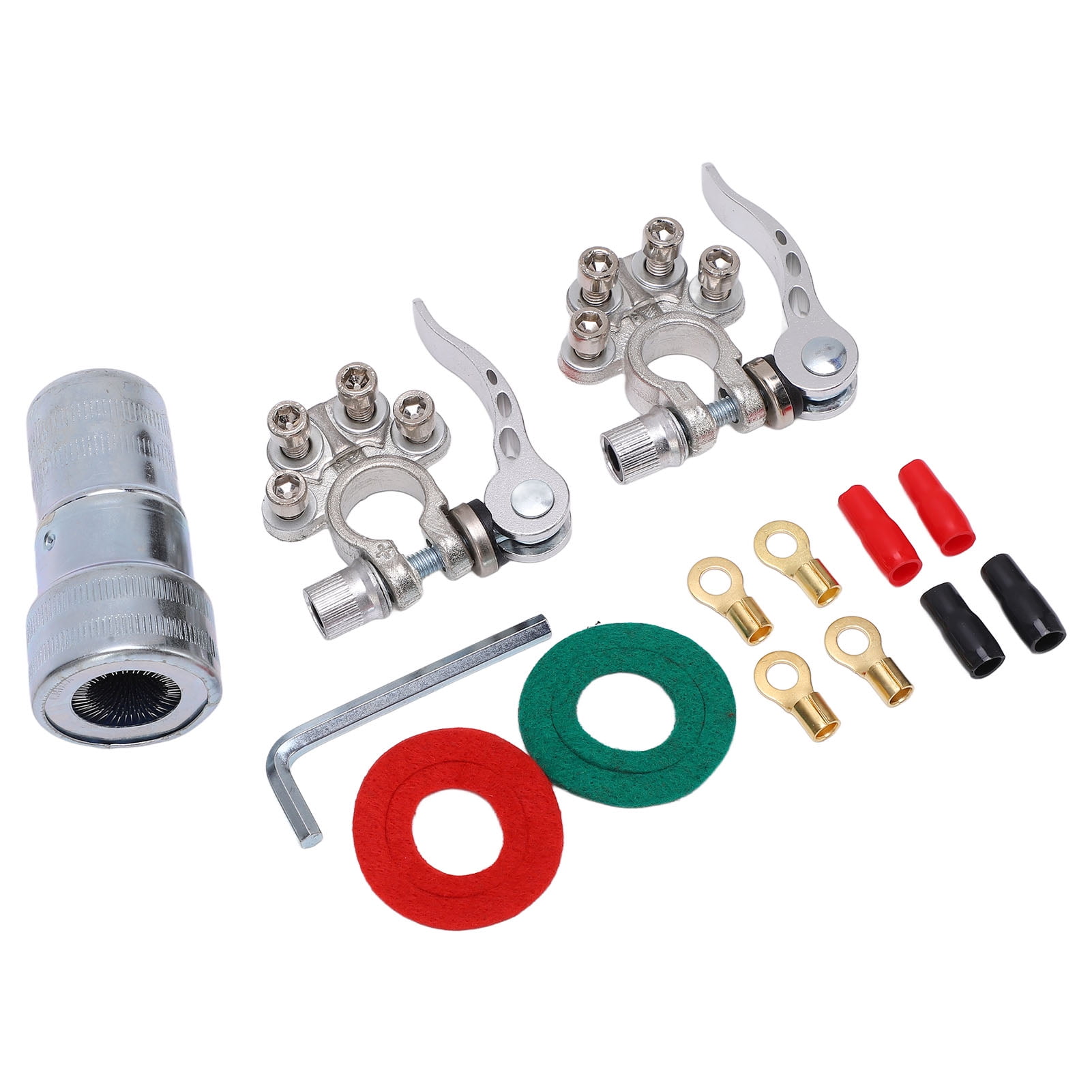 4 Way Battery Terminal Connectors Quick Release Disconnect for Cars ...