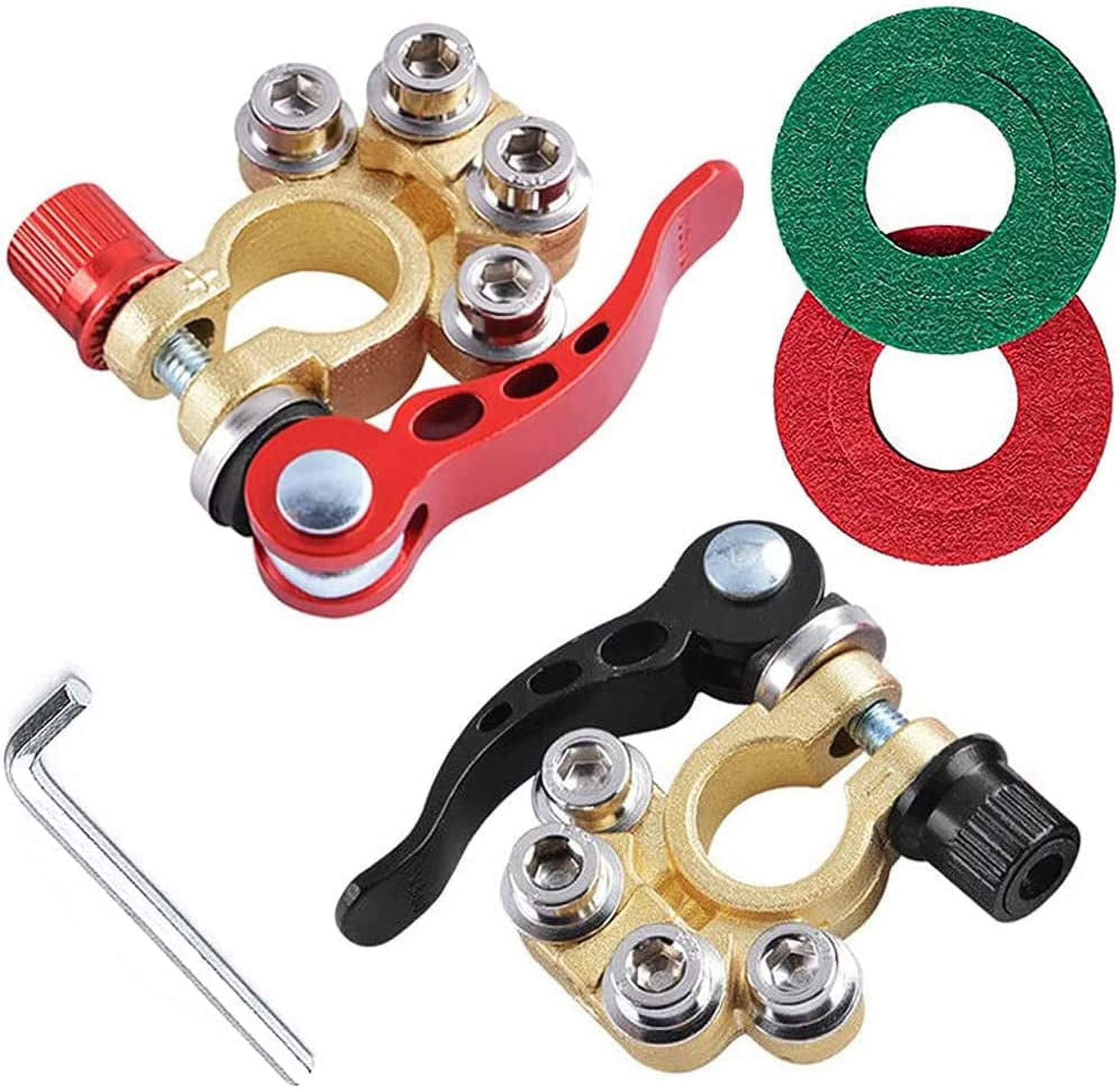 4-Way Battery Terminal Connectors, Quick Release SAE/JIS Type A ...