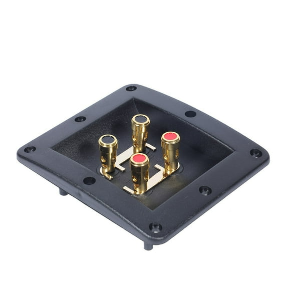 4-Way Flame Retardant ABS Terminal Box with High-Power Red/Black ...