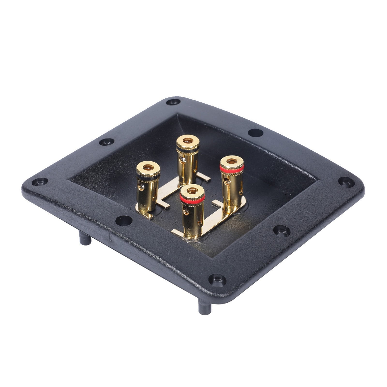 4-Way Flame Retardant ABS Terminal Box with High-Power Red/Black ...