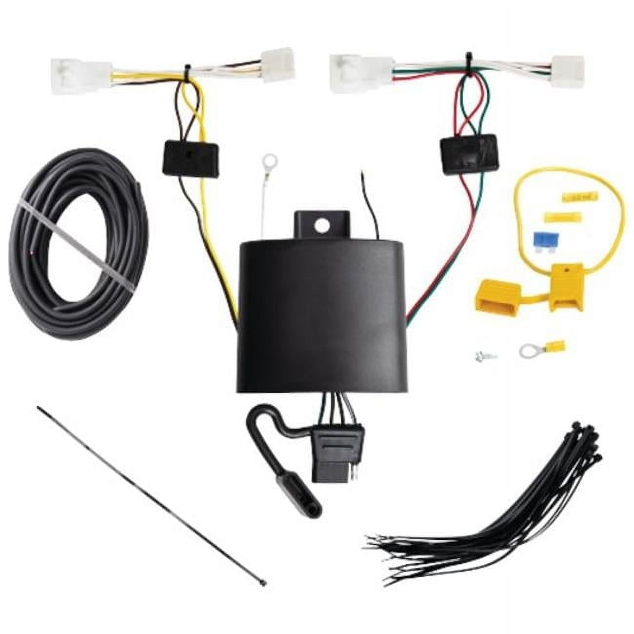 4-Way Flat T-One T-Connector Harness with Circuit Protected Modu Lite ...