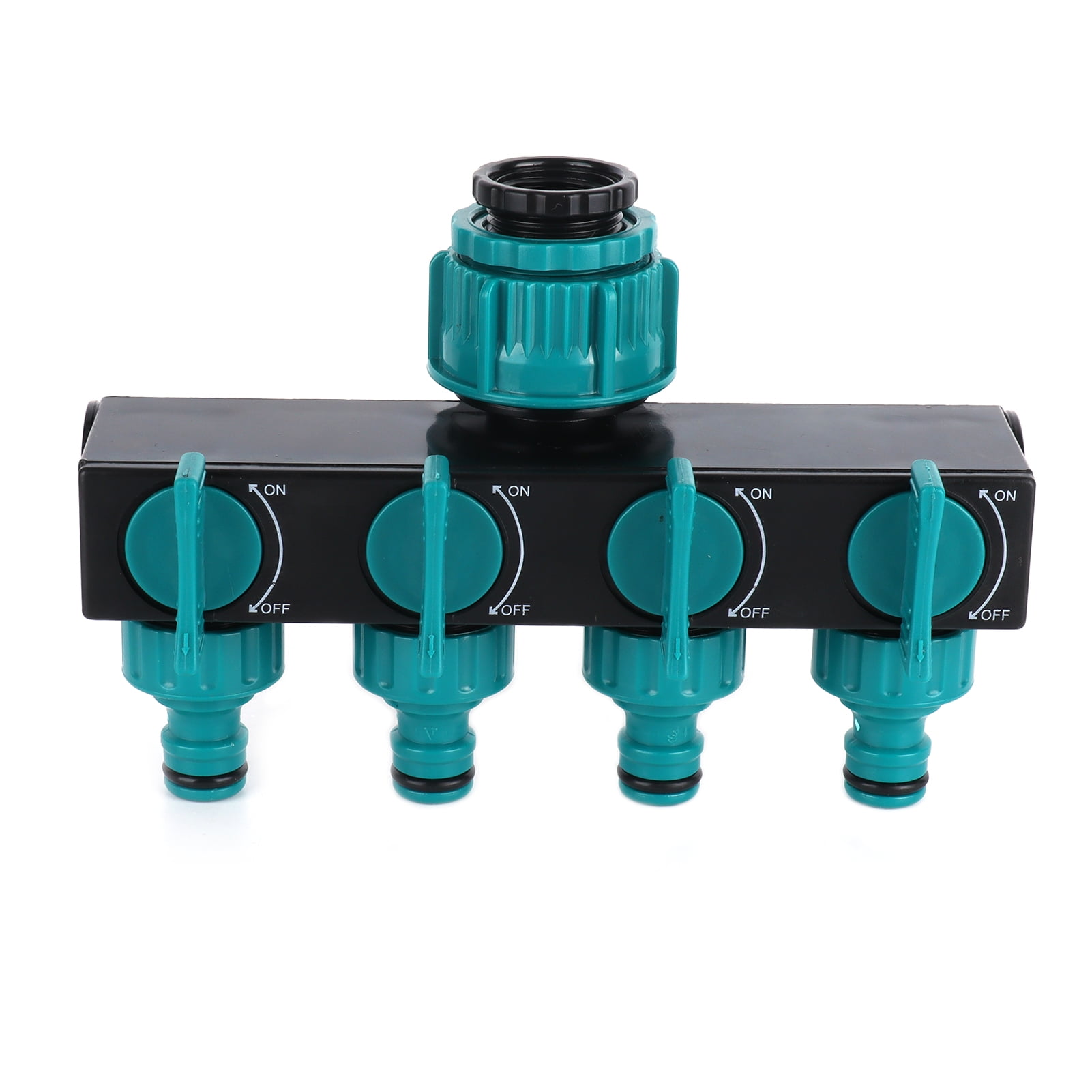 4 Way Hose Splitter Water Tap Hose Connectors Distributor for Garden ...