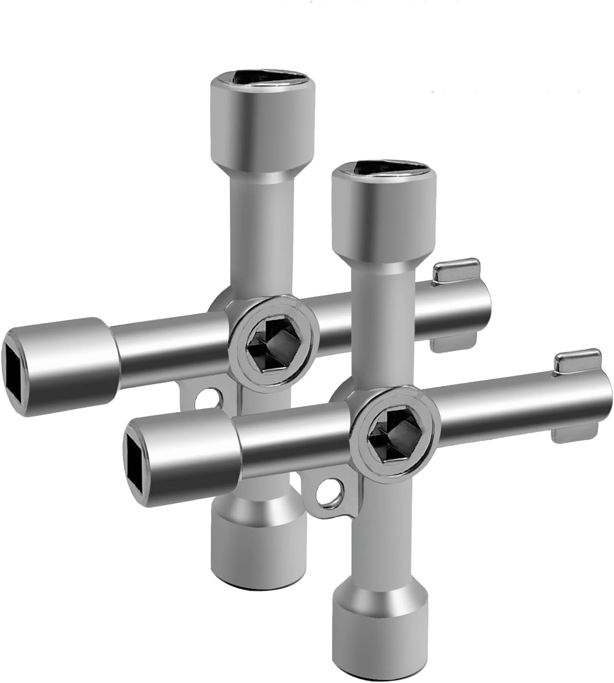 4-Way Multi-Functional Utility Key, 4 in 1 Universal Cross Key ...