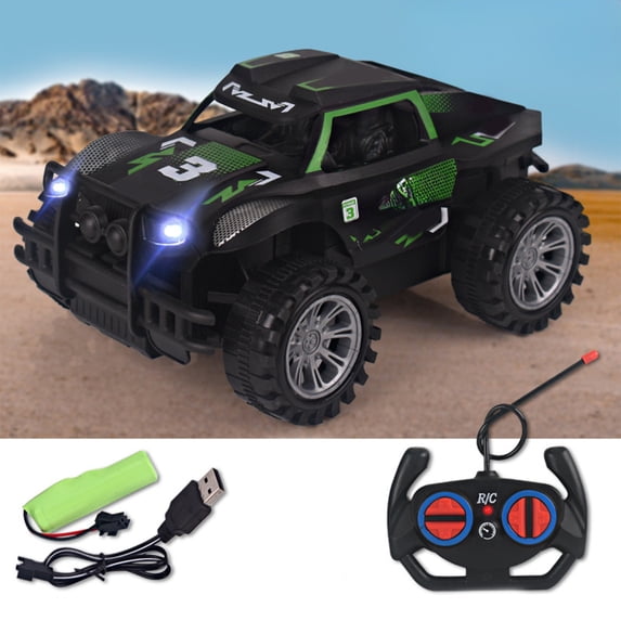 4-Way Rechargeable Rc Off-Road Car 9.84x5.90x4.72in, Deep Tread Anti ...