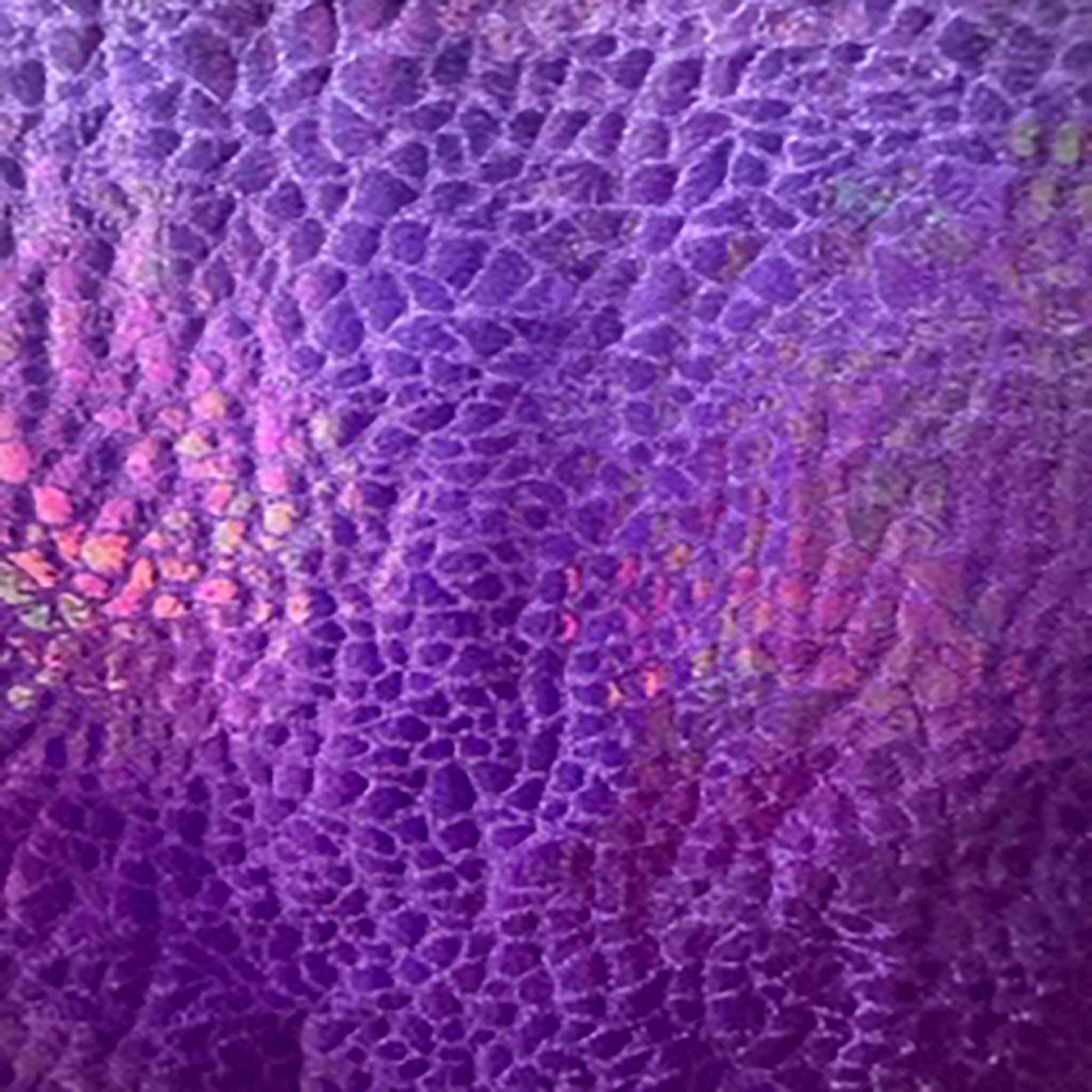 4 Way Stretch Nylon Spandex Fabric - Alligator Skin Hologram for Bold ...