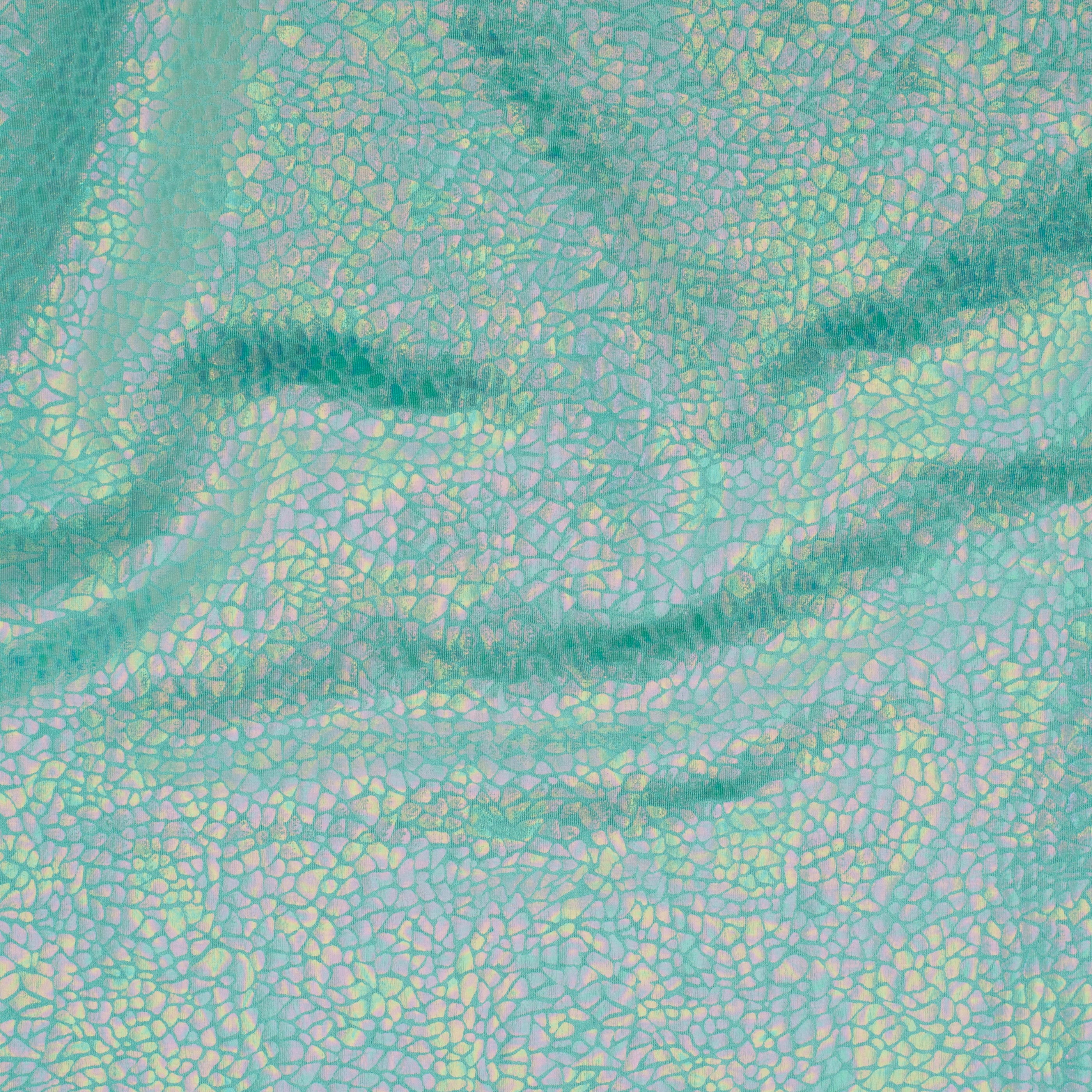 Alligator Hologram 4 Way Stretch Spandex Fabric | Spandex Palace ...