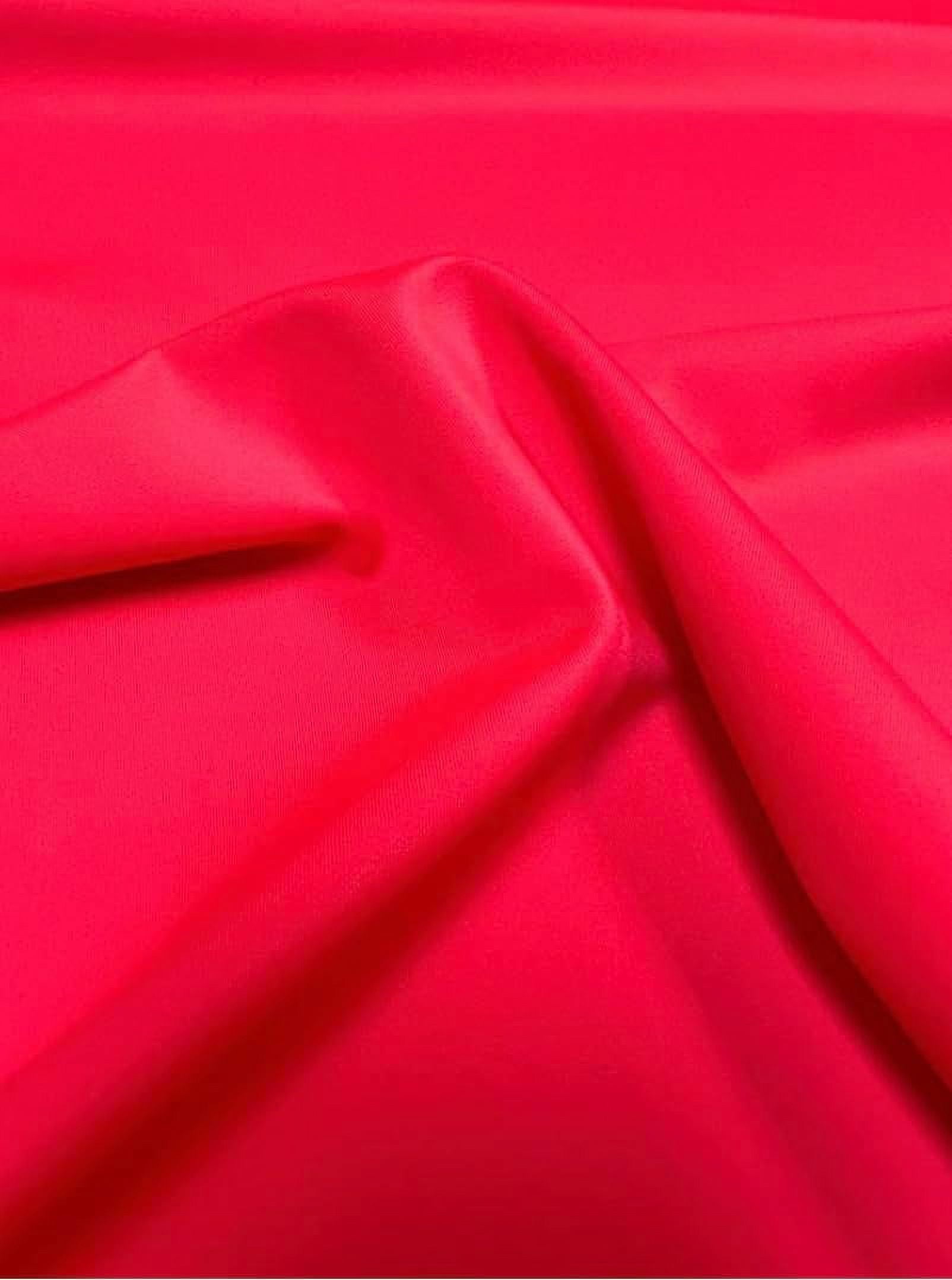 4 Way Stretch Nylon Spandex Matte Full Dull Tricot Fabric Ideal For