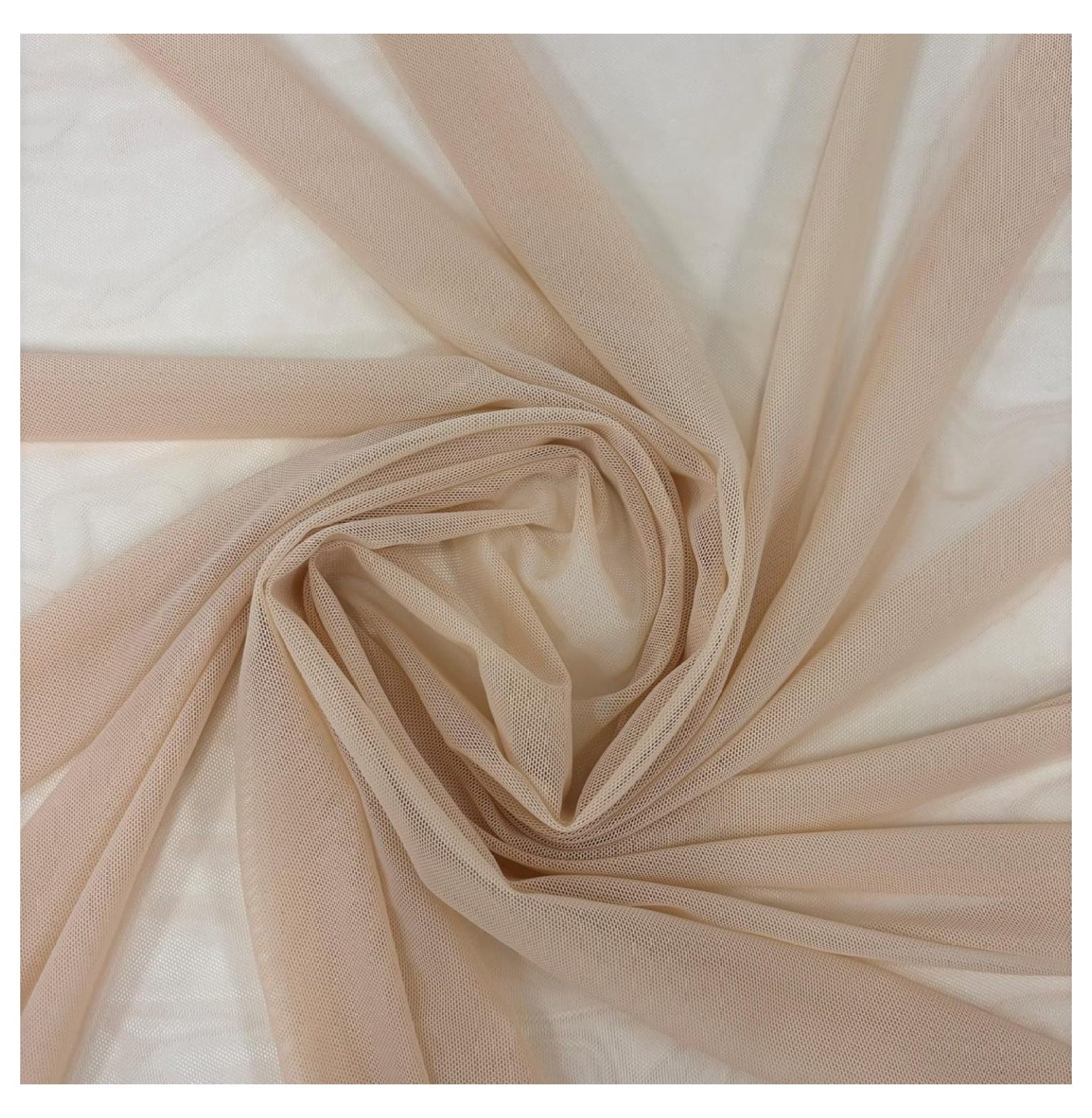 4-Way Stretch Power Mesh Fabric by The Yard - 60" Wide Nylon Spandex ...