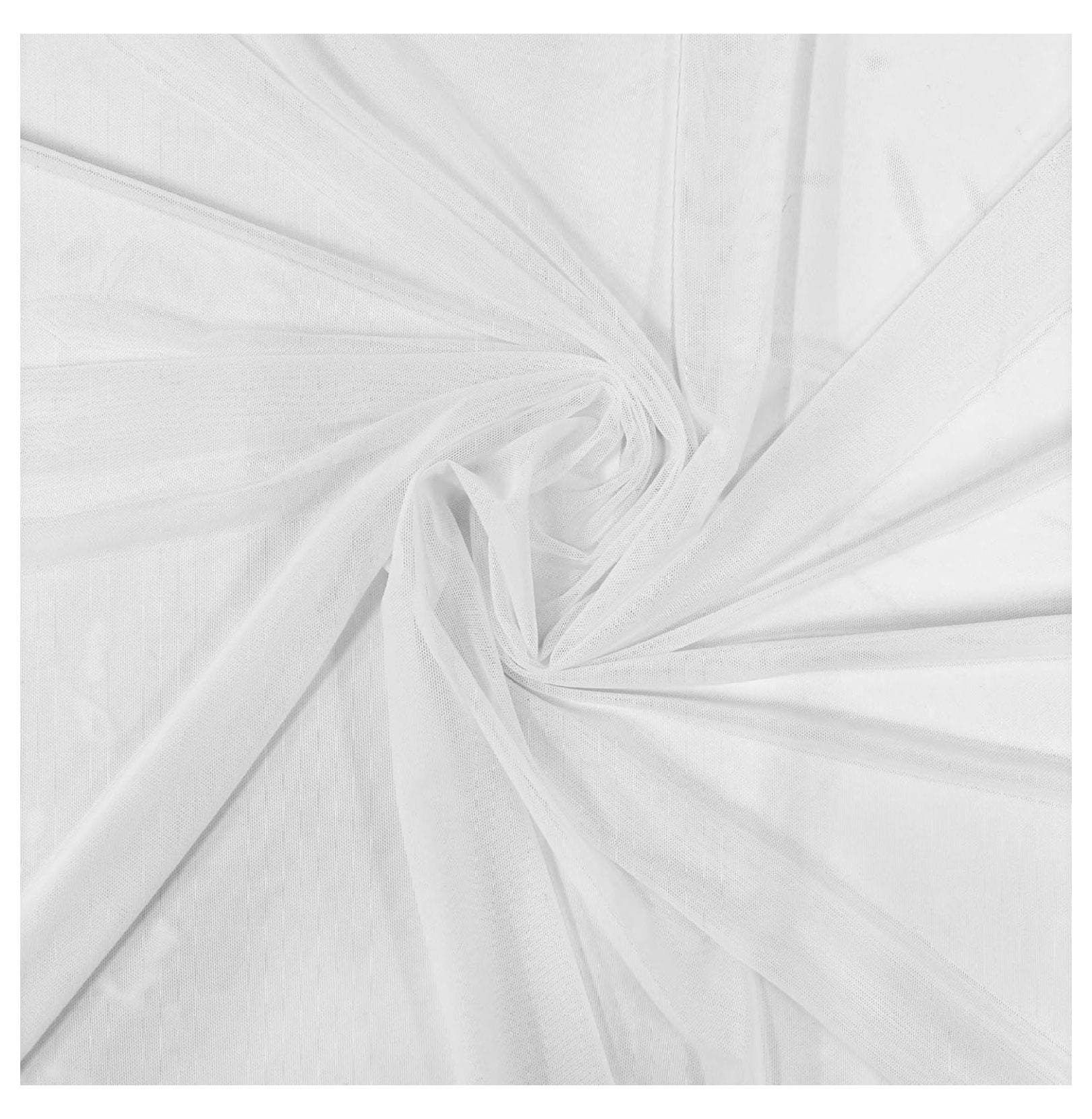 4-Way Stretch Power Mesh Fabric by The Yard - 60" Wide Nylon Spandex ...