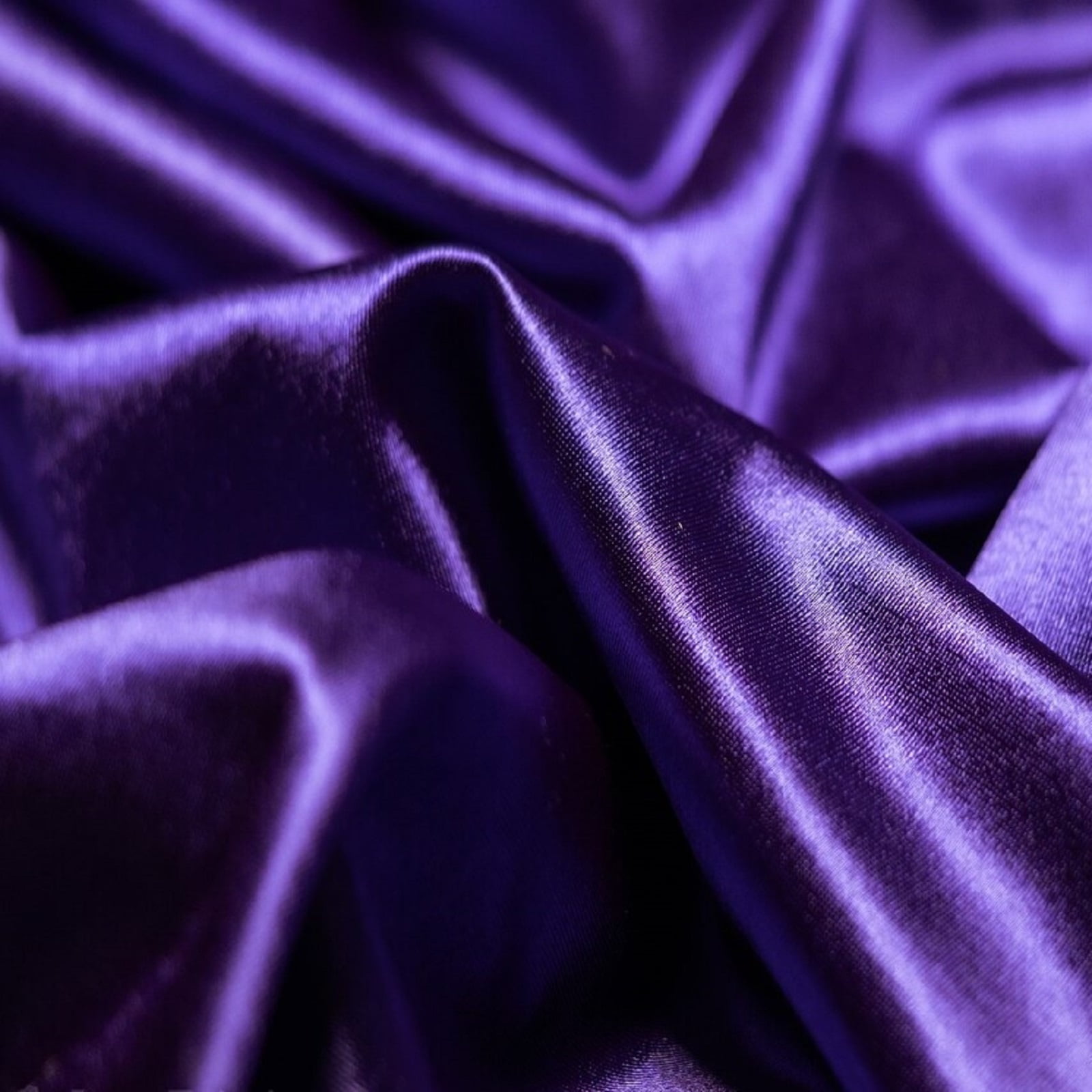 4 Way Stretch Silky Spandex Satin Fabric by the Yard - 60" Wide Shiny ...