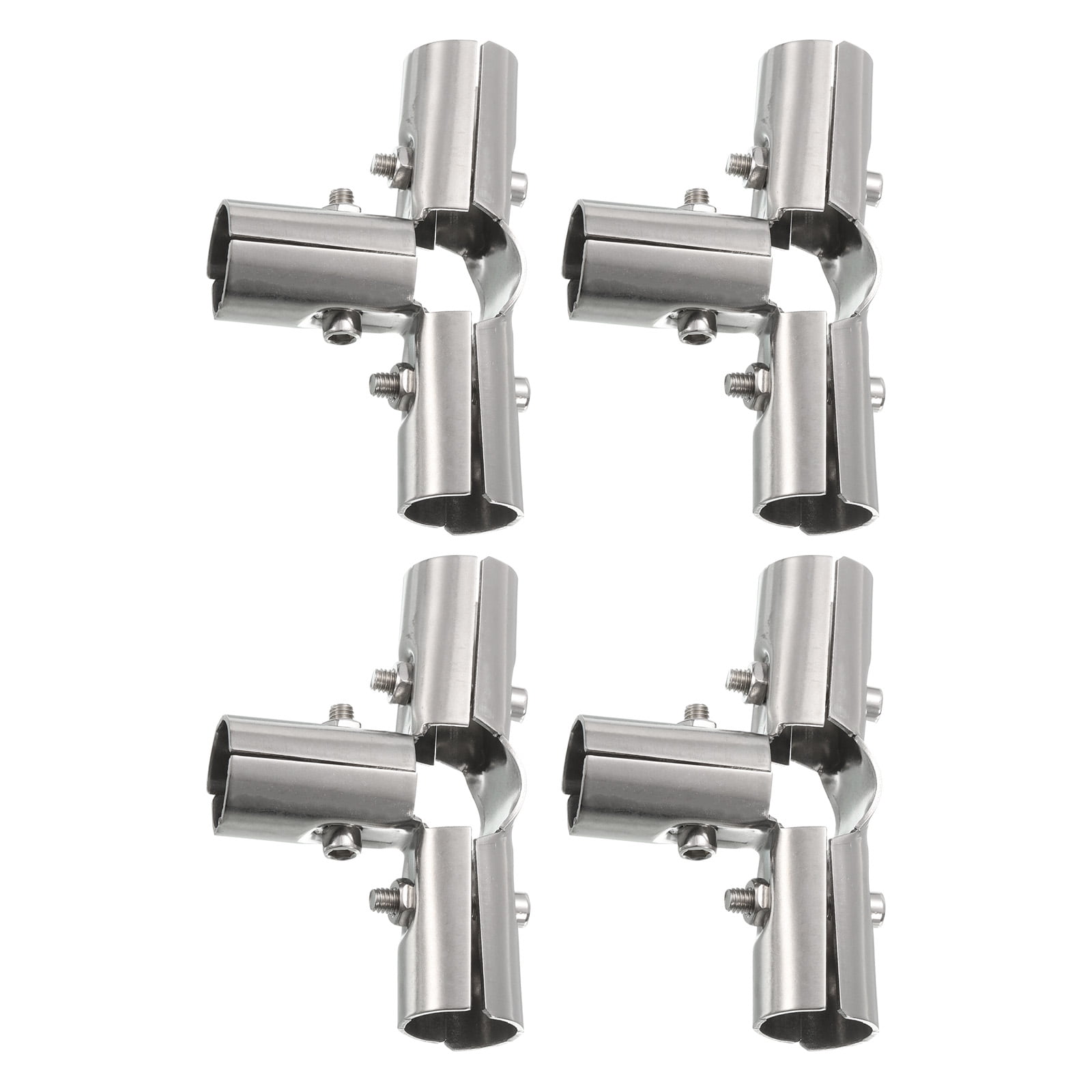 T Connector 4-Pack Structural Pipe Connector, Elbow Connector Steel ...