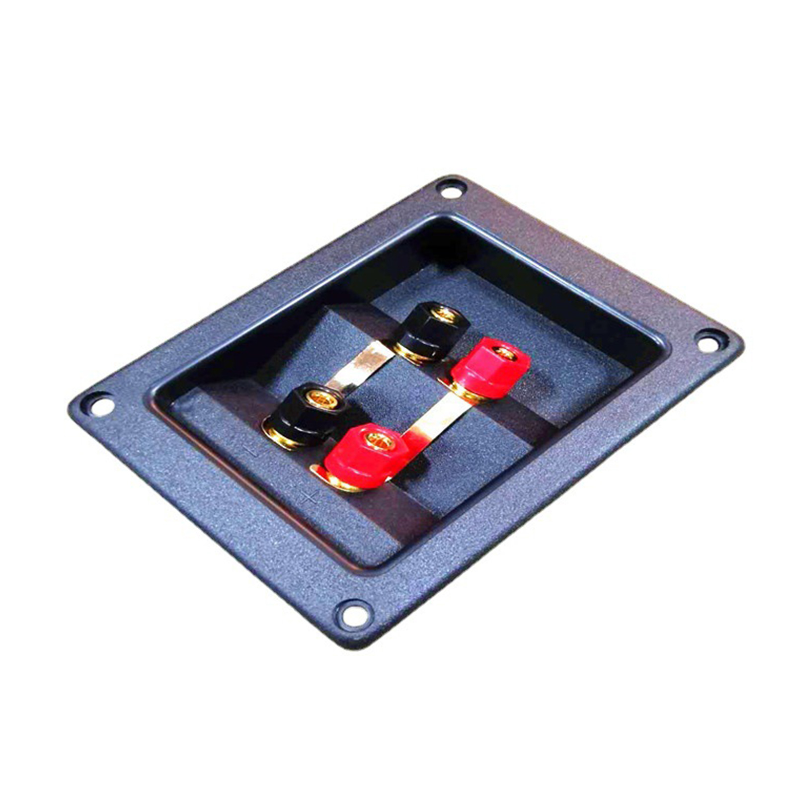 4 Way Terminals Cup Connectors for Speakers Box Subwoofer Banana ...