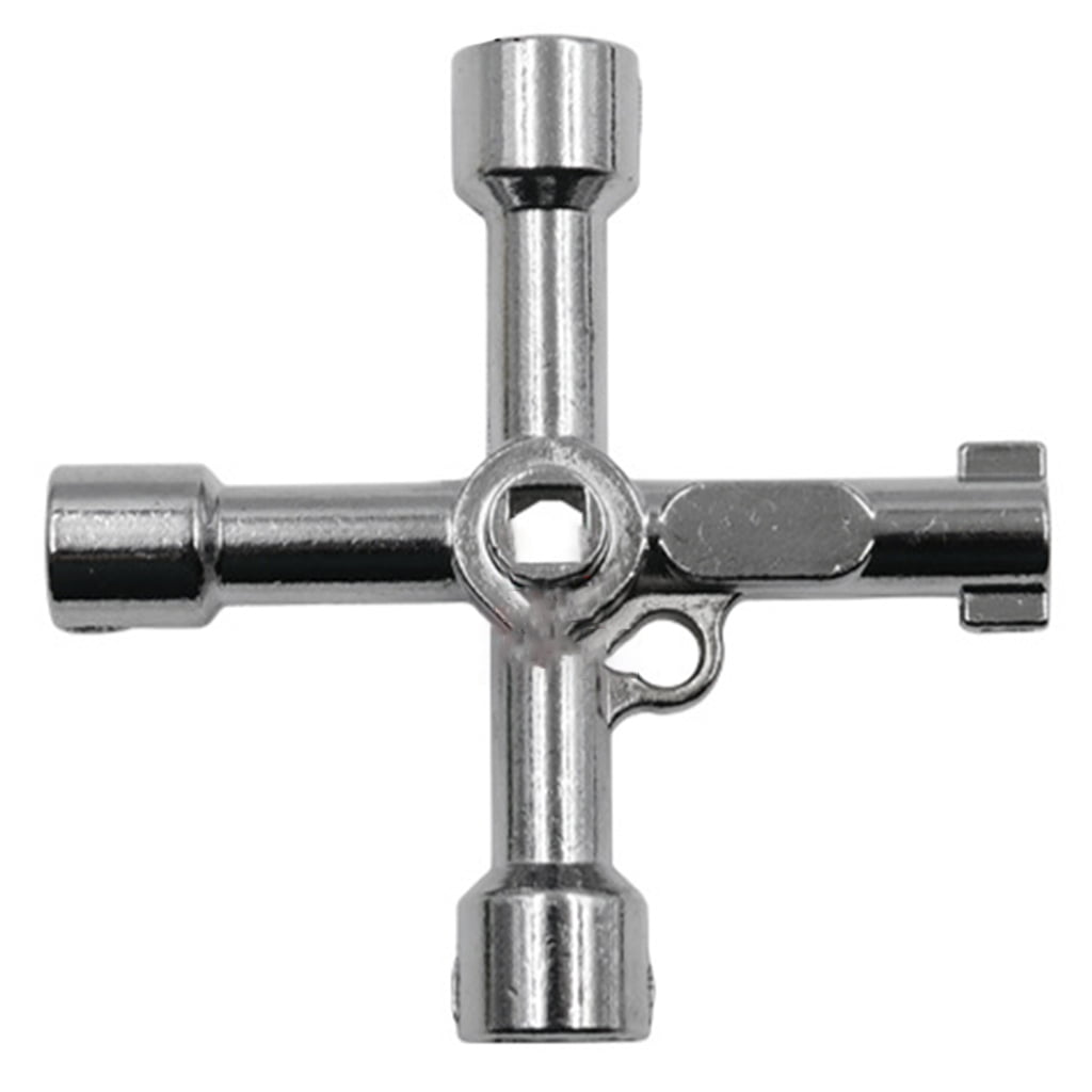4 Way Universal Triangle Wrench Key for Train Electrical Elevator ...