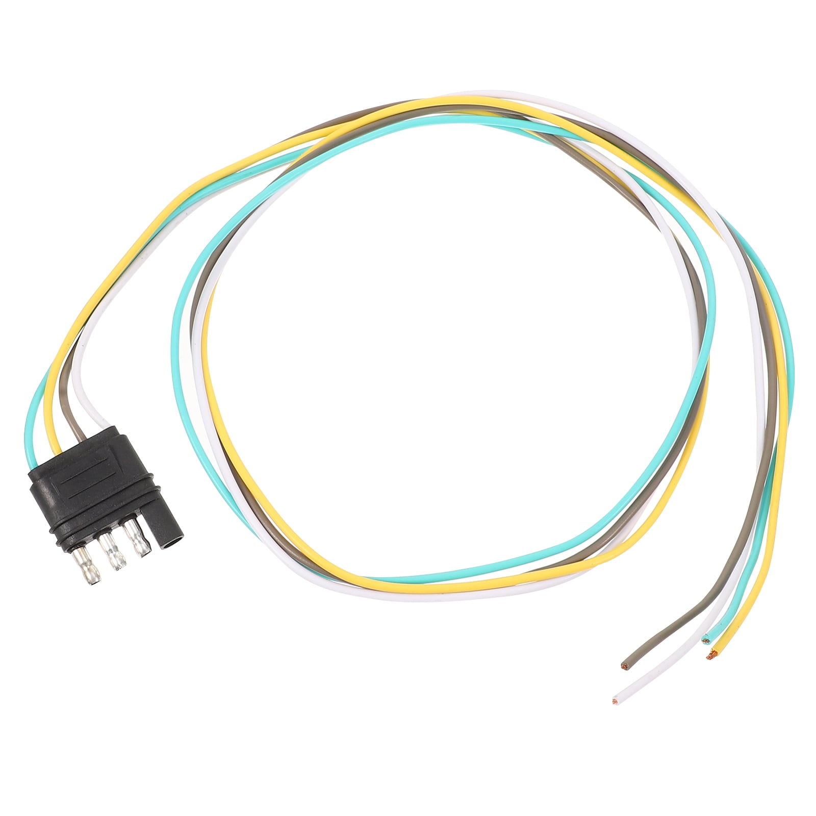 4 -Way Wire Trailer Connector Harness Wiring Multipurpose Cable Tie ...