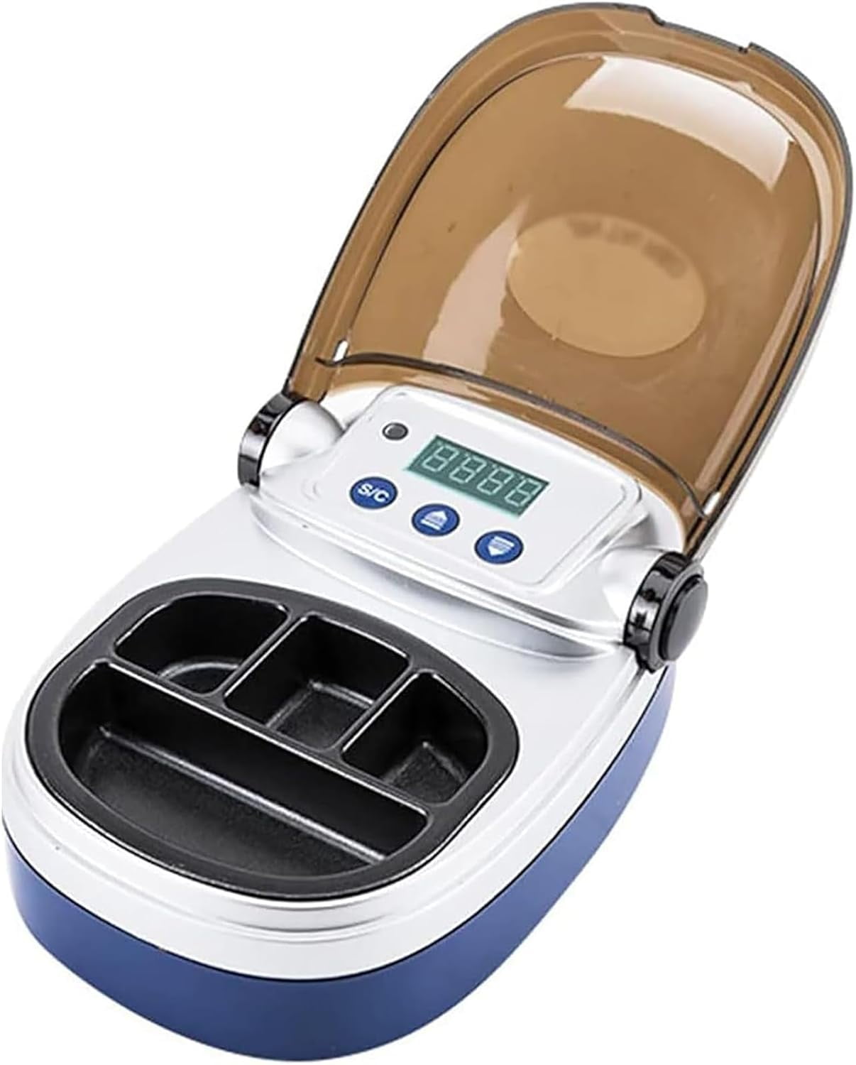 4-Well Dental Wax Heater with LED Display, Digital Dipping Pot for Lab ...