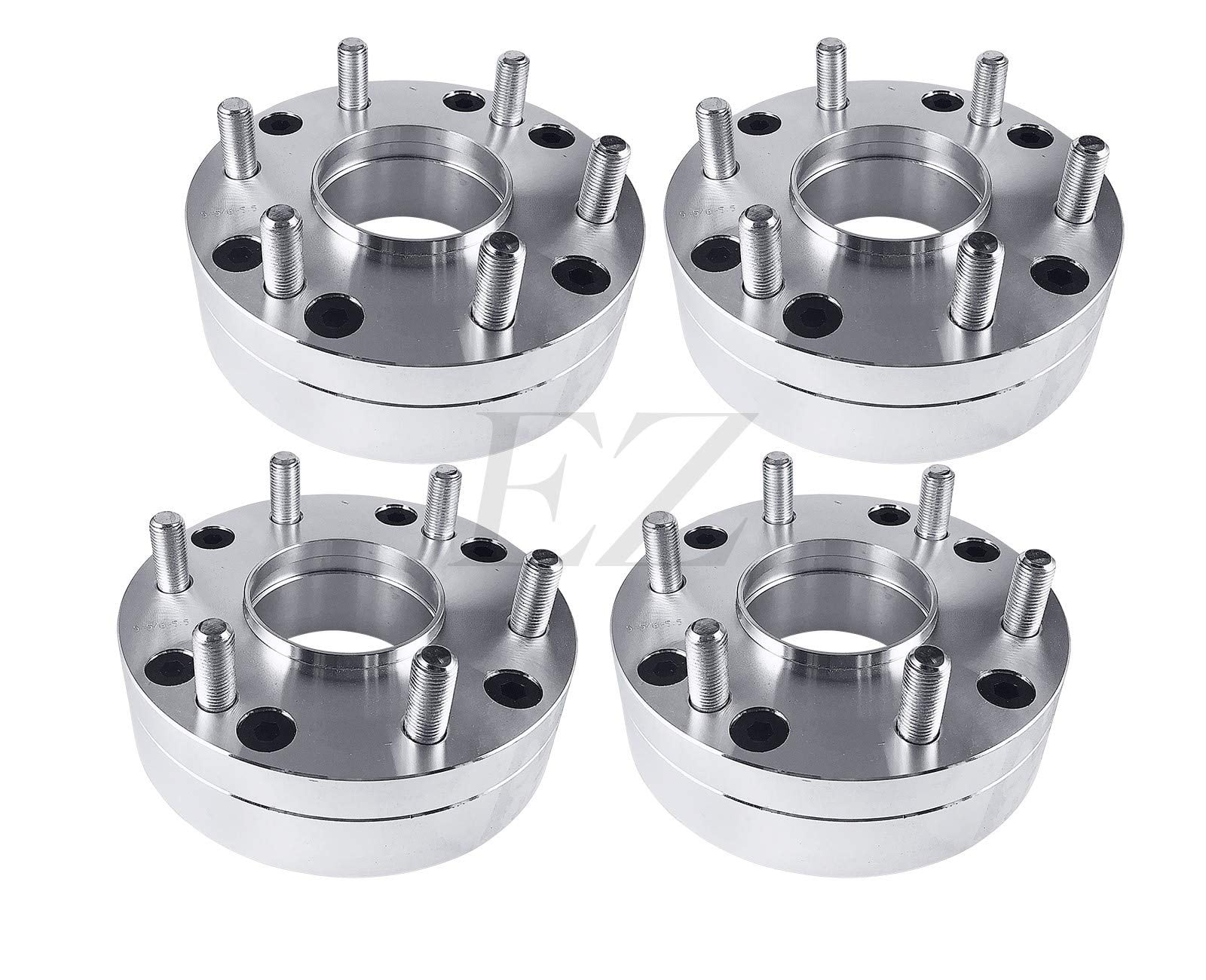 4 Wheel Adapters 5x150 to 6x5.5 (5x150 to 6x139.7) Inch Hub Centric Fit ...