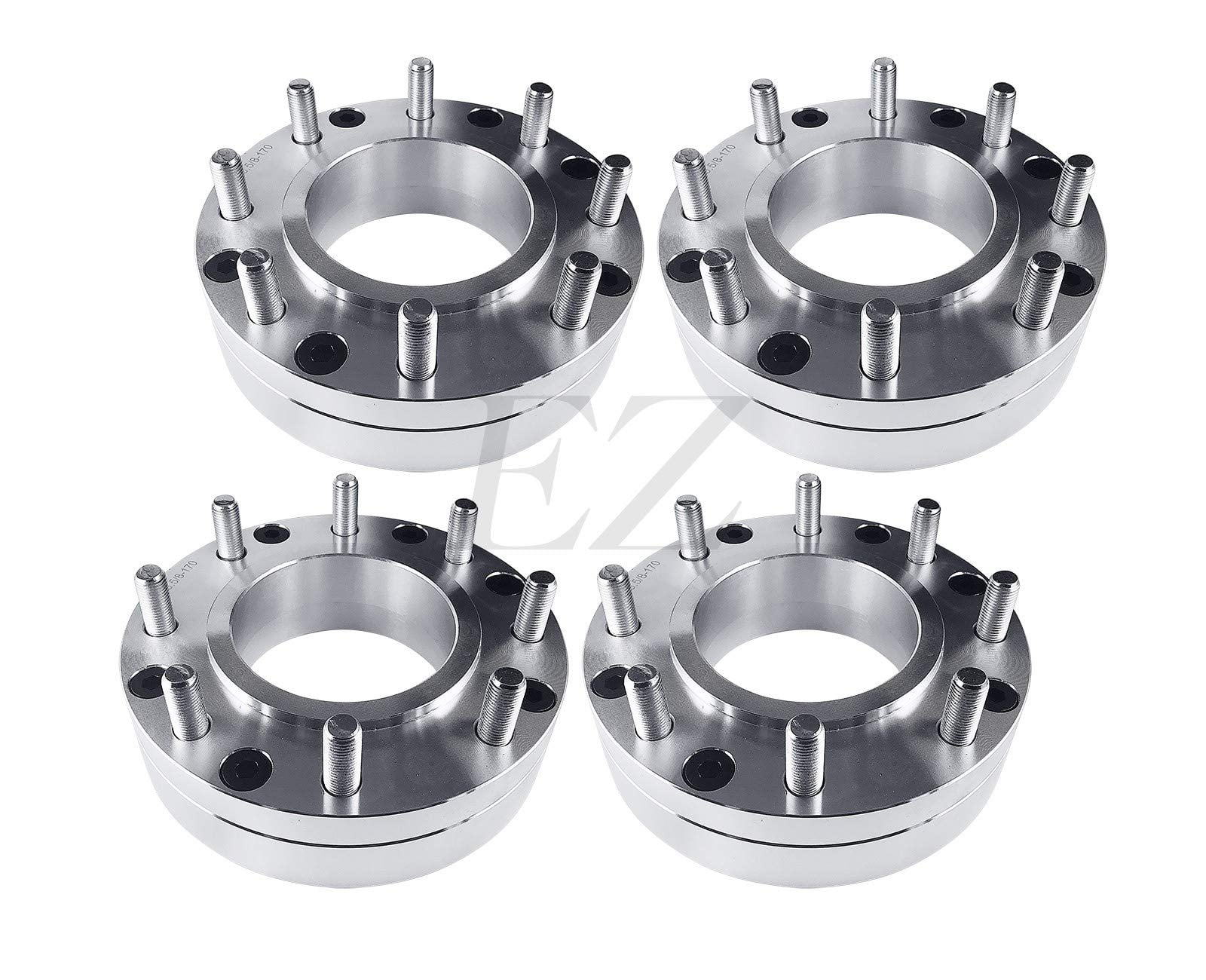 4 Wheel Adapters 7x150 to 8x170 Fits 7 Lug Ford F150 Hub with Lip to ...