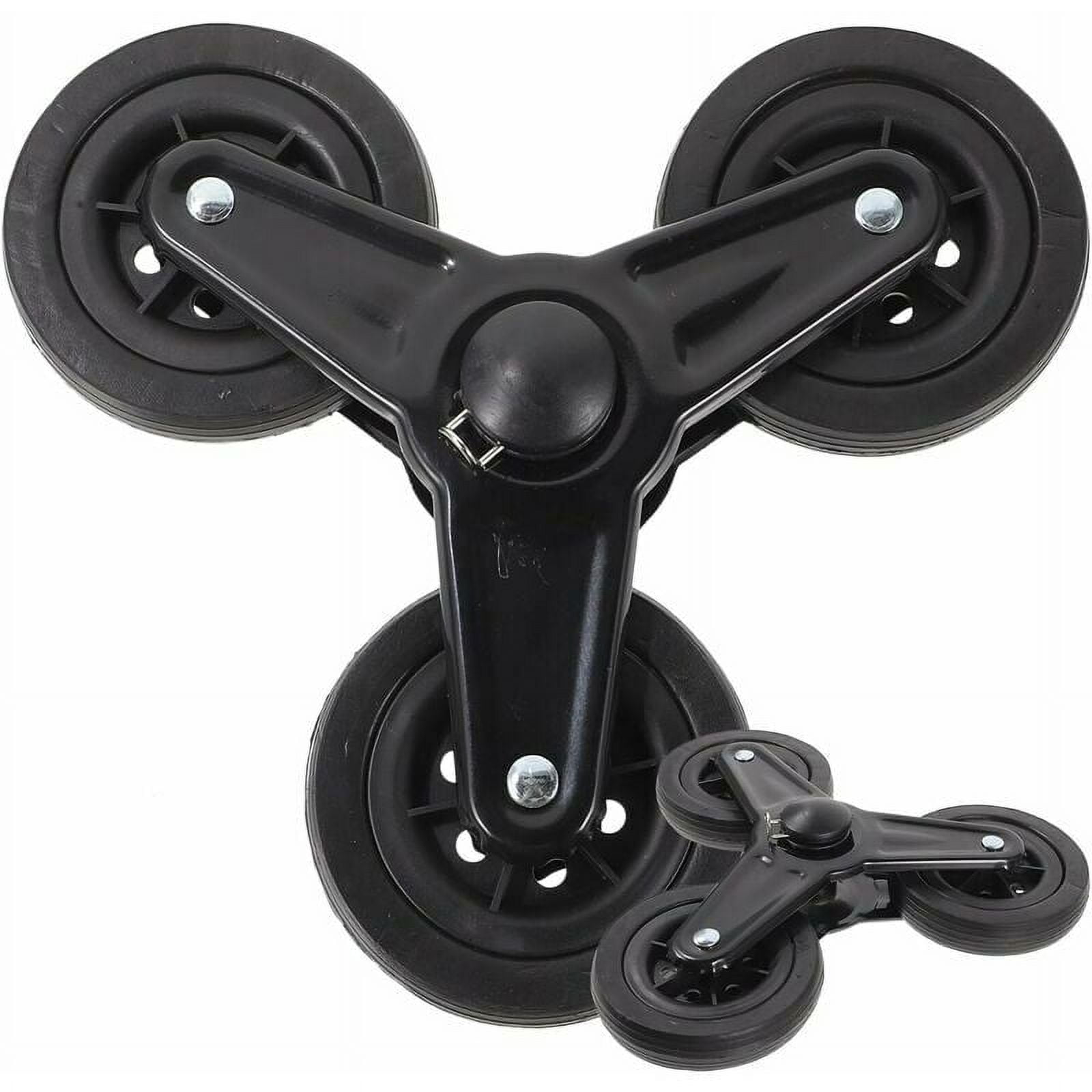 4-Wheel Baggage Trolley Rollers, Ideal for Staircase Climbing Heavy ...