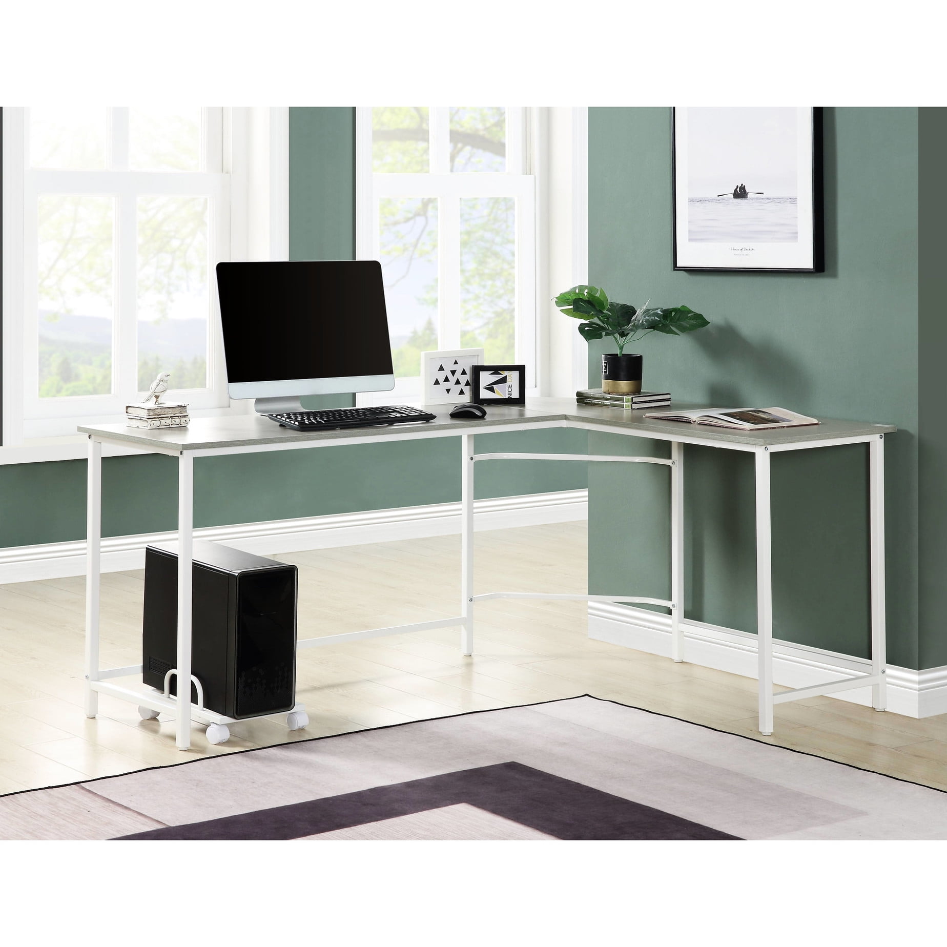 4-Wheel Computer Storage - Keep Your Workspace Organized - Walmart.com