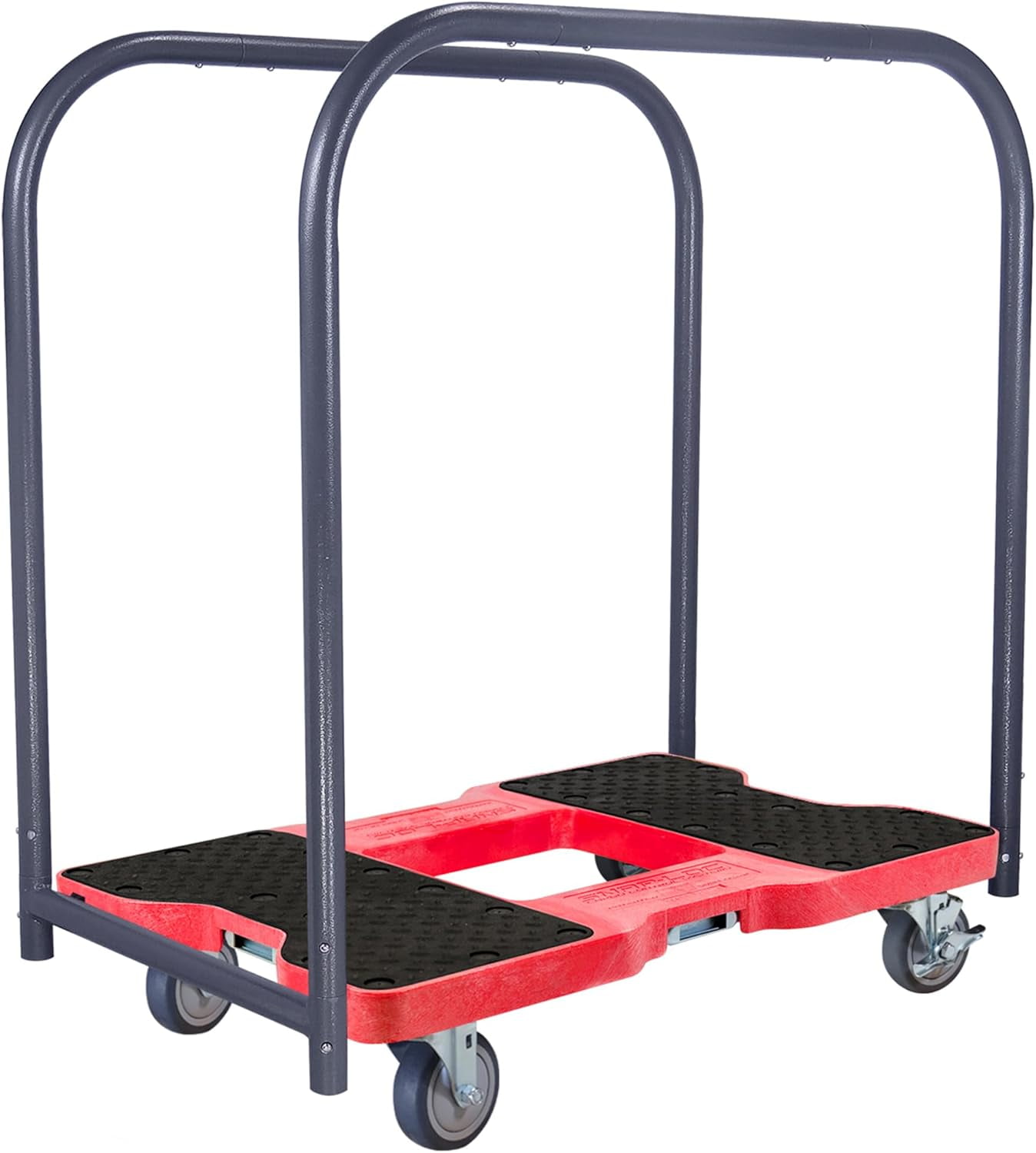 4 Wheel Dolly 1200 lb Professional E Track Push Cart Dolly Heavy Duty ...