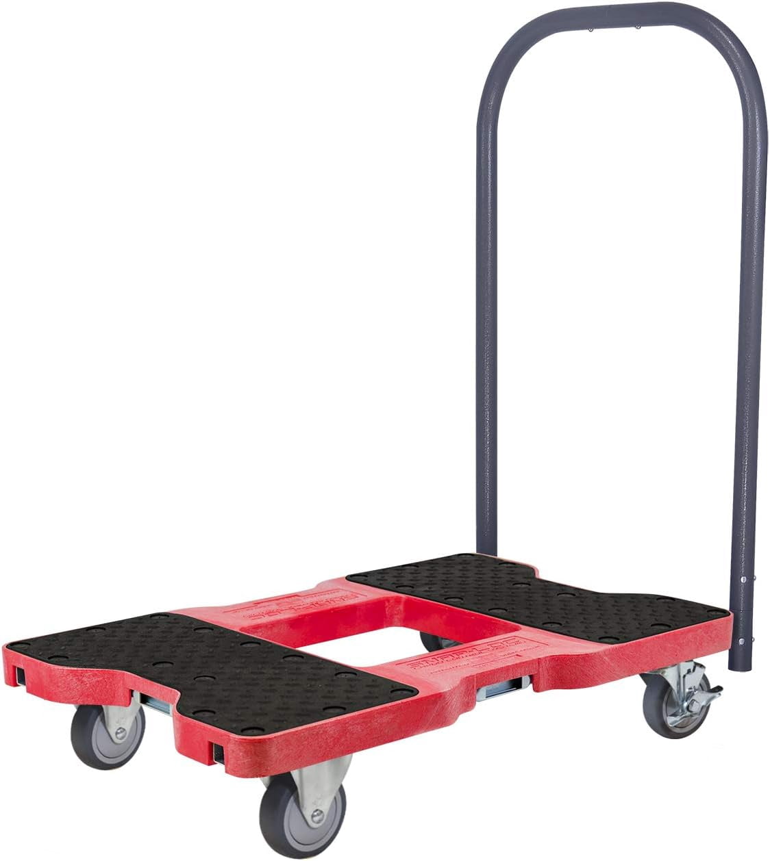4 Wheel Dolly 1200 lb Professional E Track Push Cart Dolly Heavy Duty ...