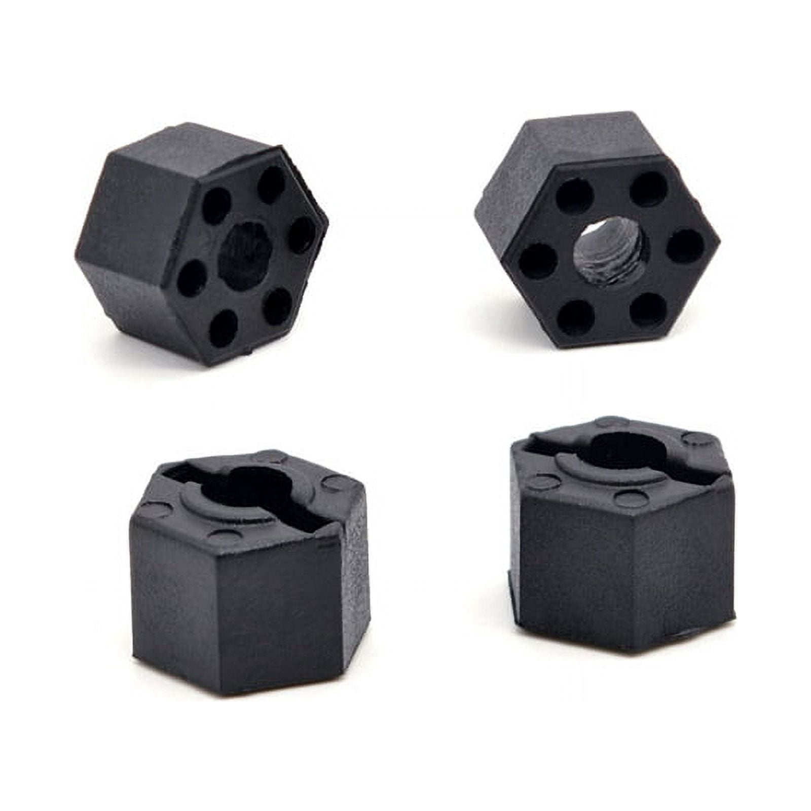 4 * Wheel Hex Adapter-black - Walmart.com