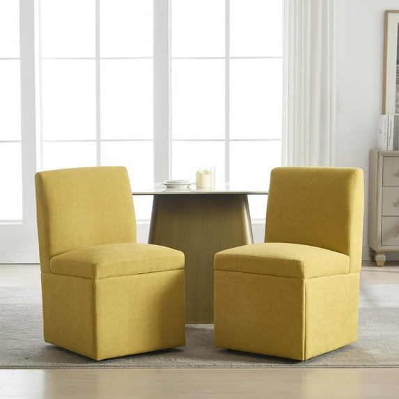 4-Wheel Movement, Large Storage / Chairs for Tidy and Functional Spaces ...