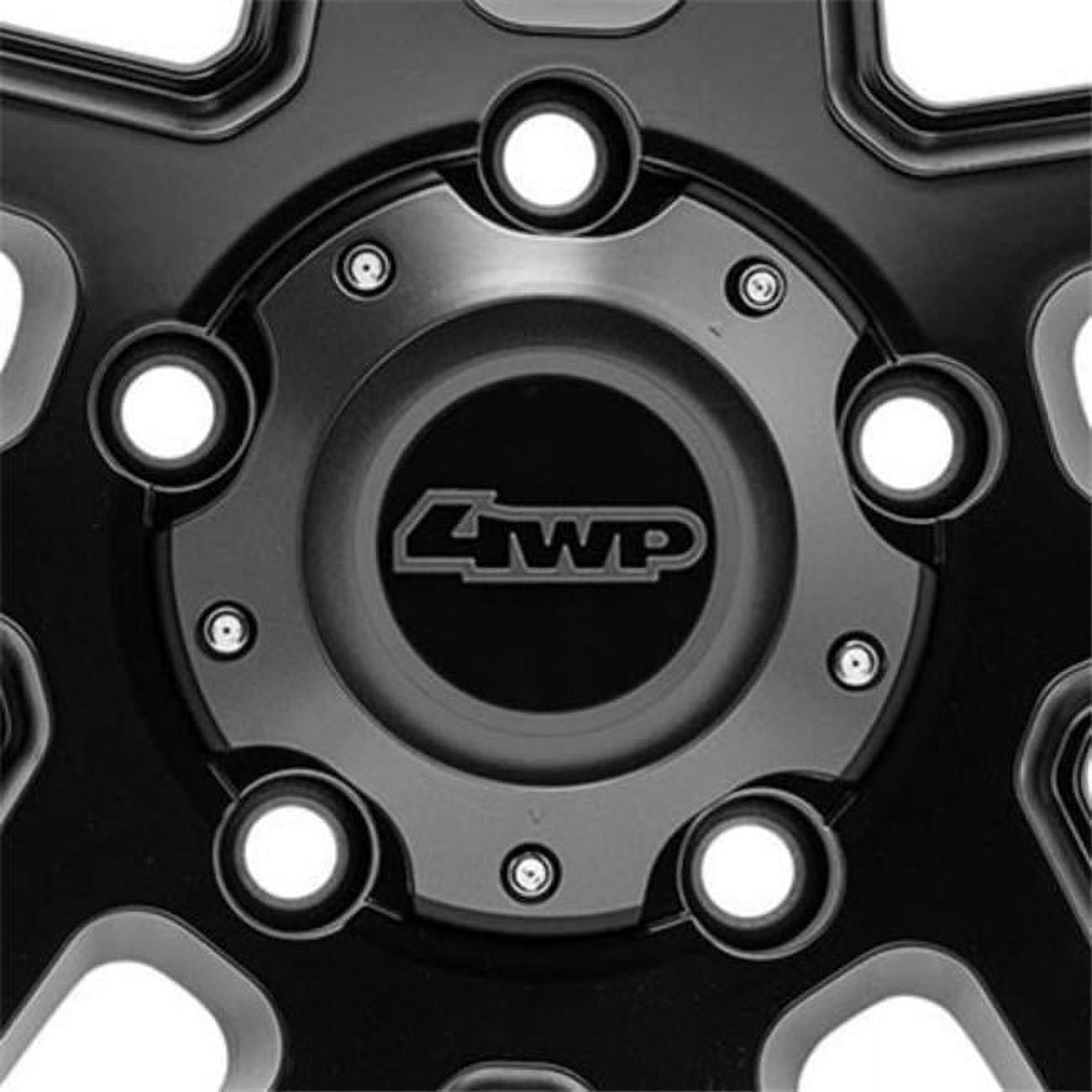 4 Wheel Parts Factory T-Series, 5 x 4.5 & 5x5 Center Cap - Satin Black ...