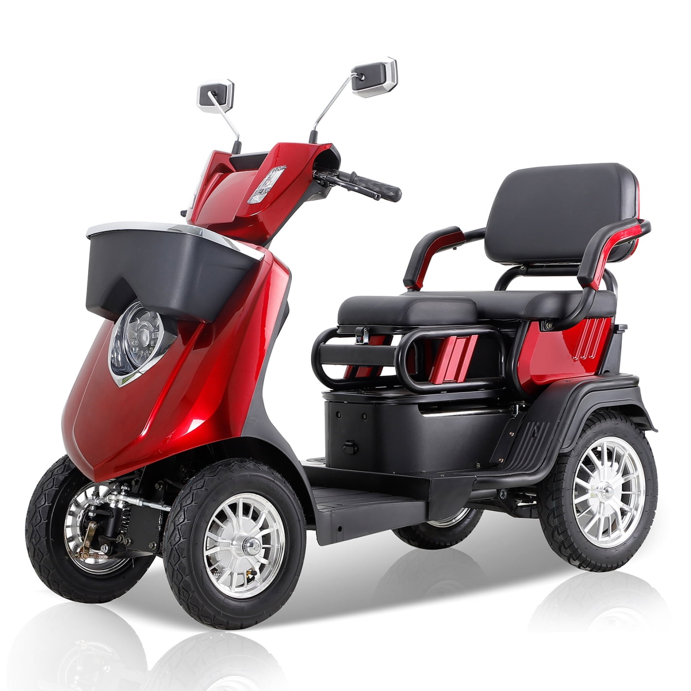 4 Wheel Powered Mobility Scooters, 800W Electric Powered Heavy Duty ...