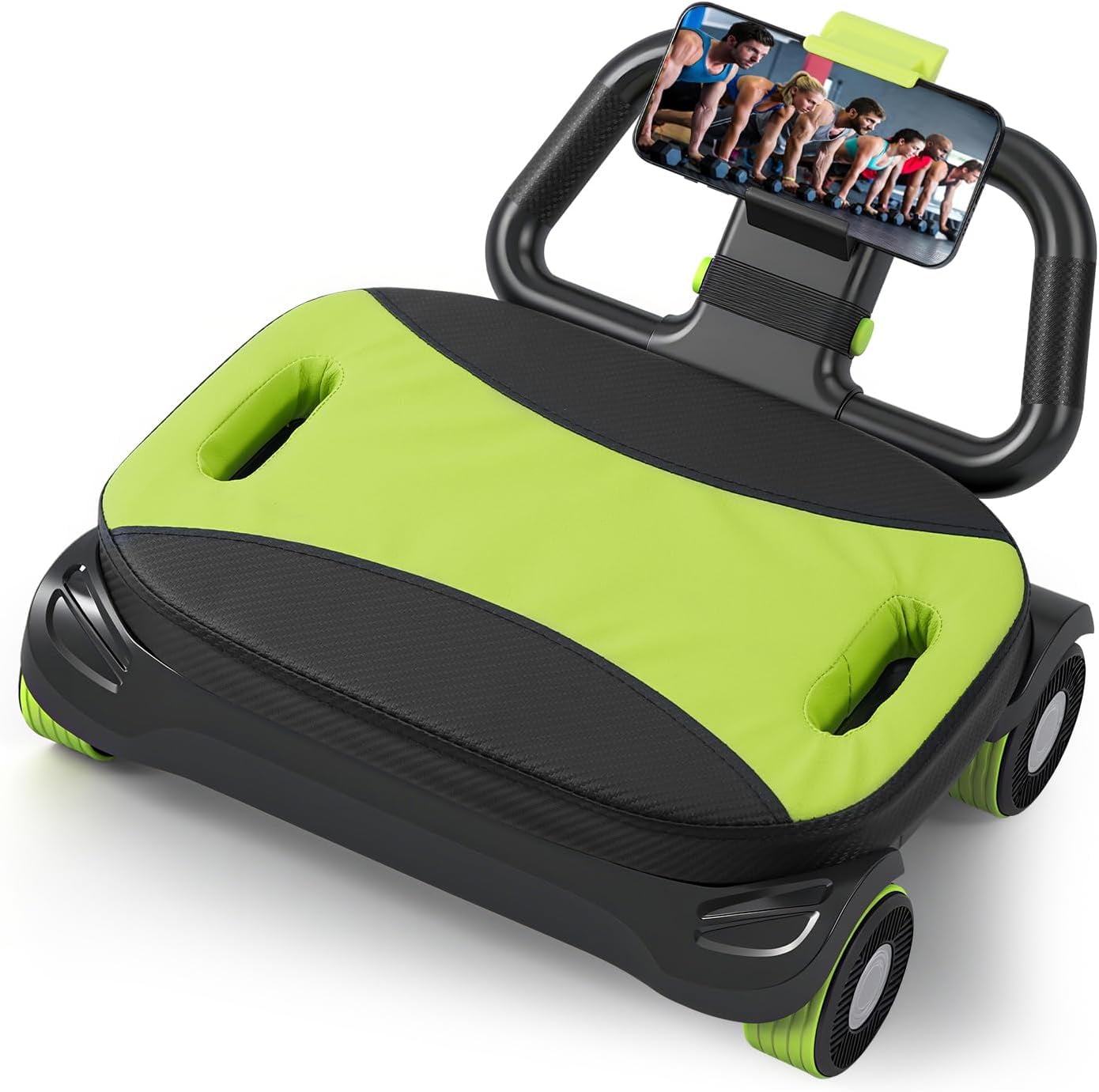 4-Wheel Roller,Upgraded High-Performance Ab Roller Wheel,Automatic ...