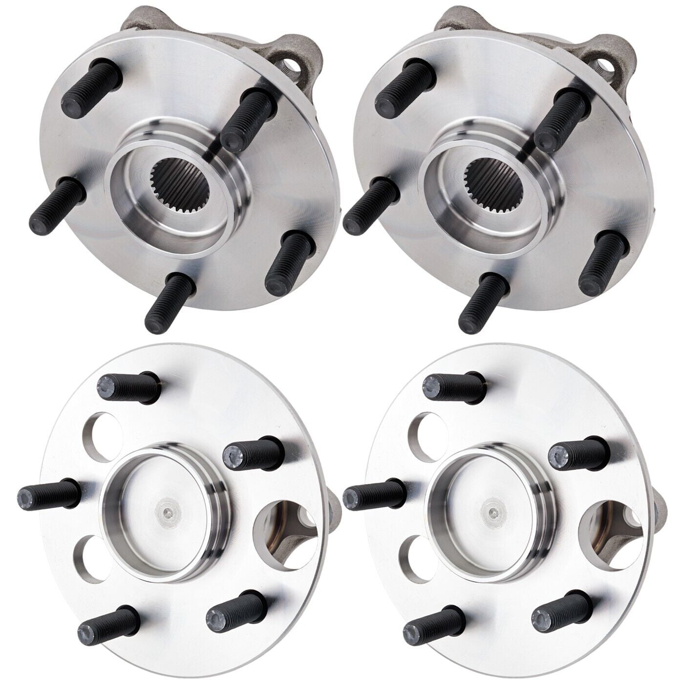 4-Wheel Set Wheel Hubs Front & Rear Driver Pasr Side Left Right for Xb ...