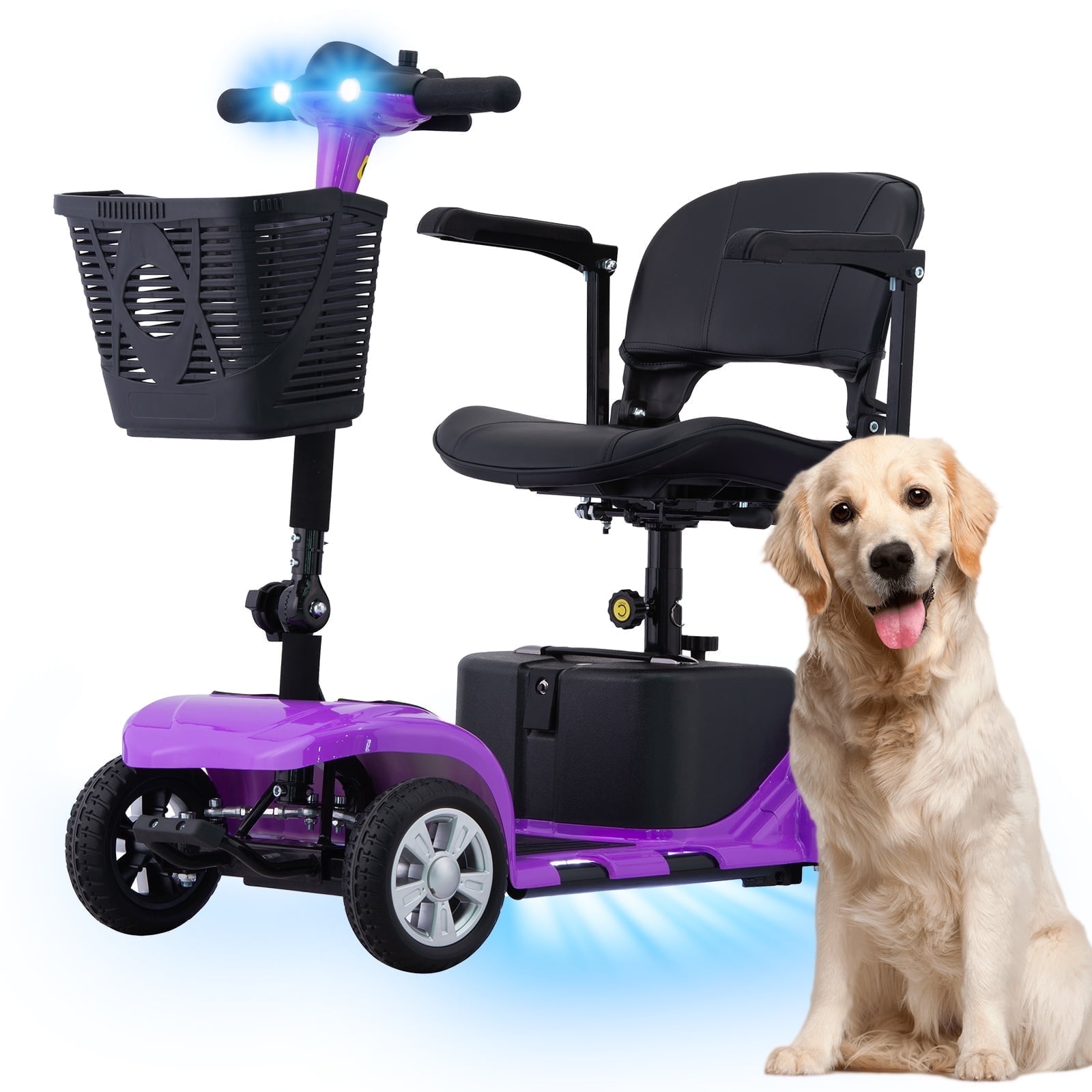 4 Wheels Mobility Scooter for Adults, Senior Electric Powered ...
