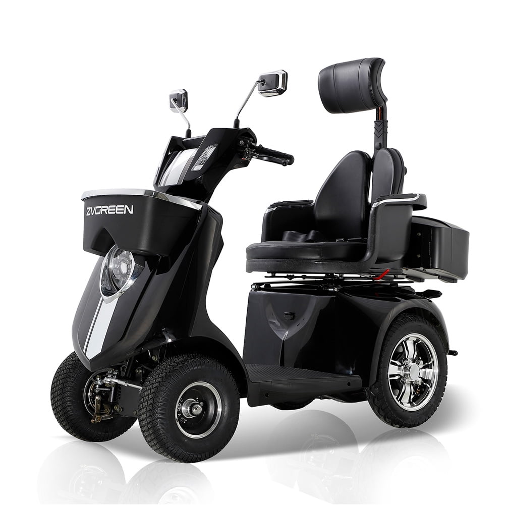 4 Wheels Mobility Scooters For Senior, 3 Speeds Electric Powered Mobile ...