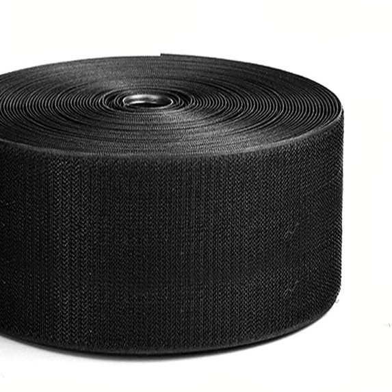 4'' Wide 5 Yards Long Heavy Duty Hook & Loop Cable Tie Cord Wrap ...