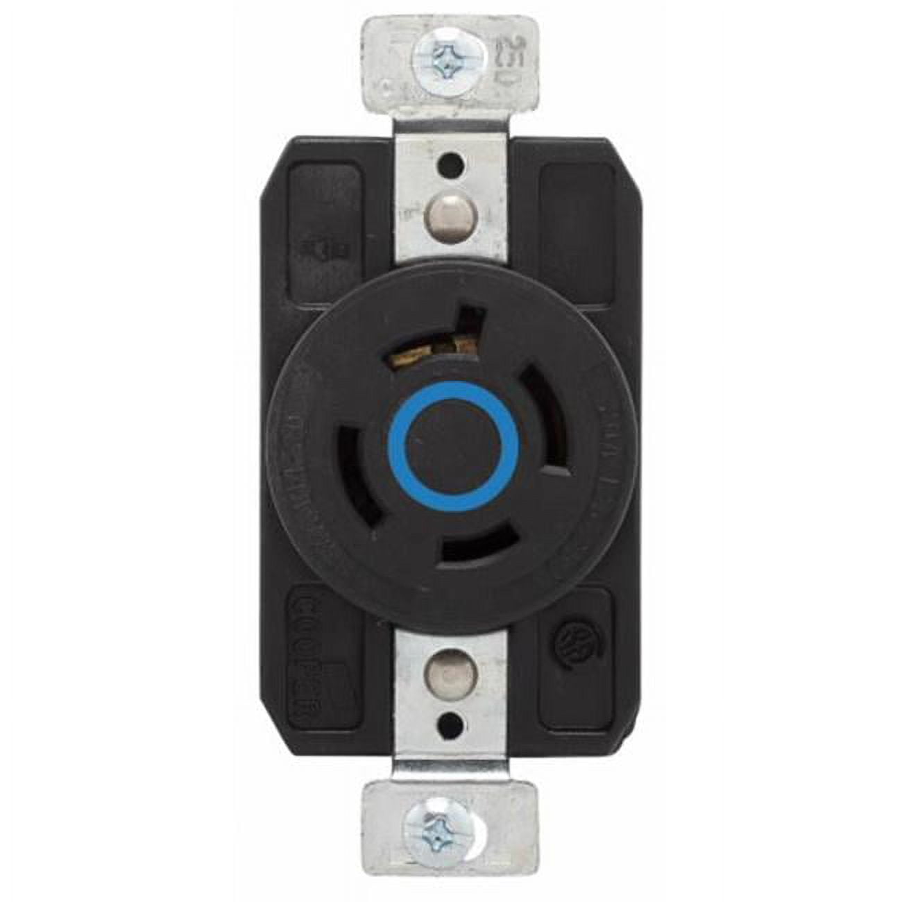 4 Wire 3 Pole Ultra Grip Color Coded Locking Receptacle 20A, 480V - Red ...