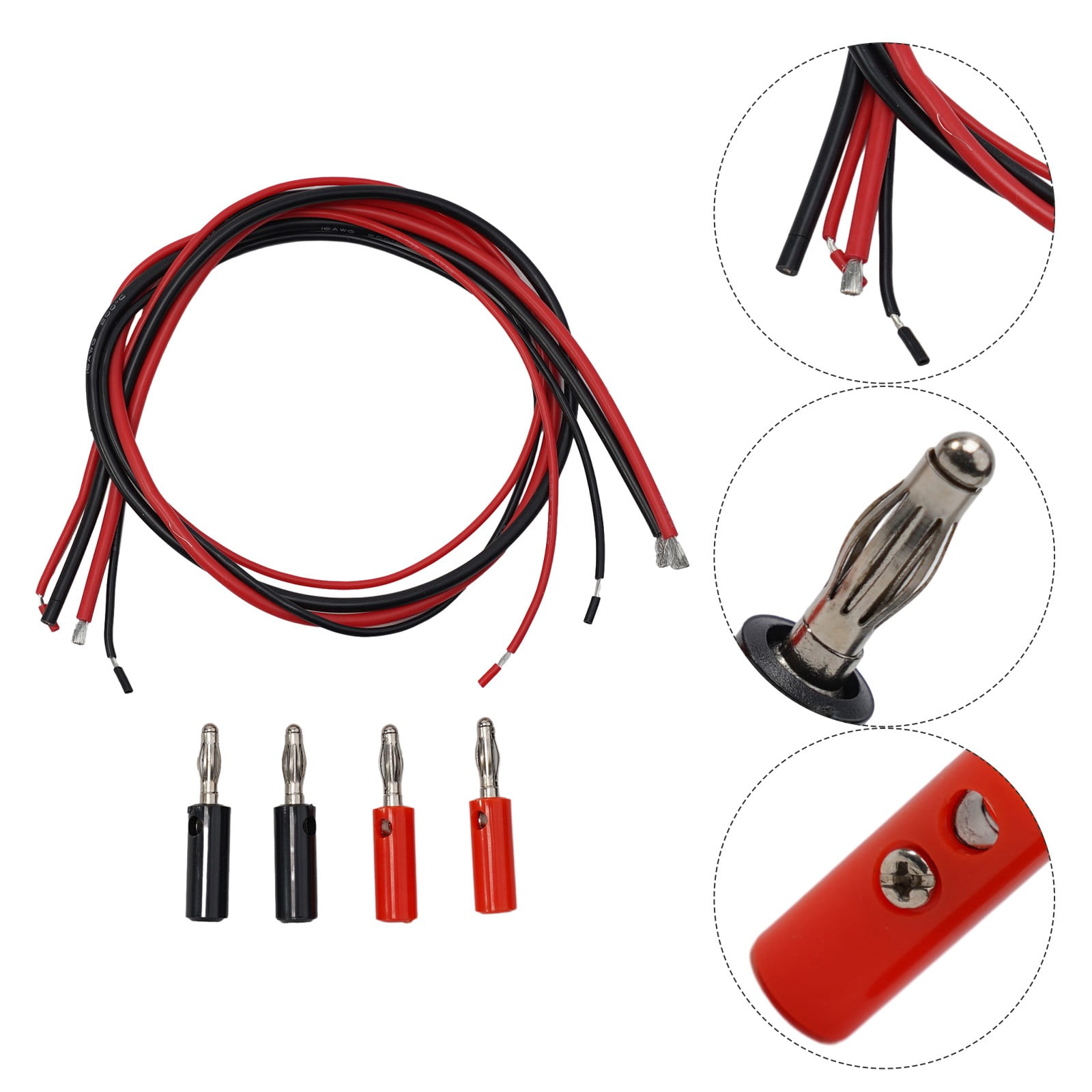 4-Wire Battery Resistance Capacity Test Bench Battery Holder Battery ...