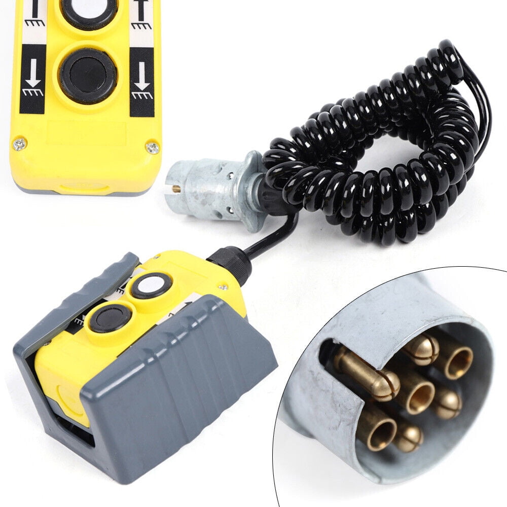 4 Wire Double-Acting Dump Trailer Remote Control Switch for Double ...