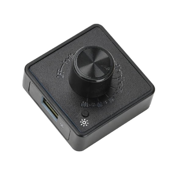 4 Wire Fan Speed Controller with PD60W Fast Charging Adjustable Backlit ...