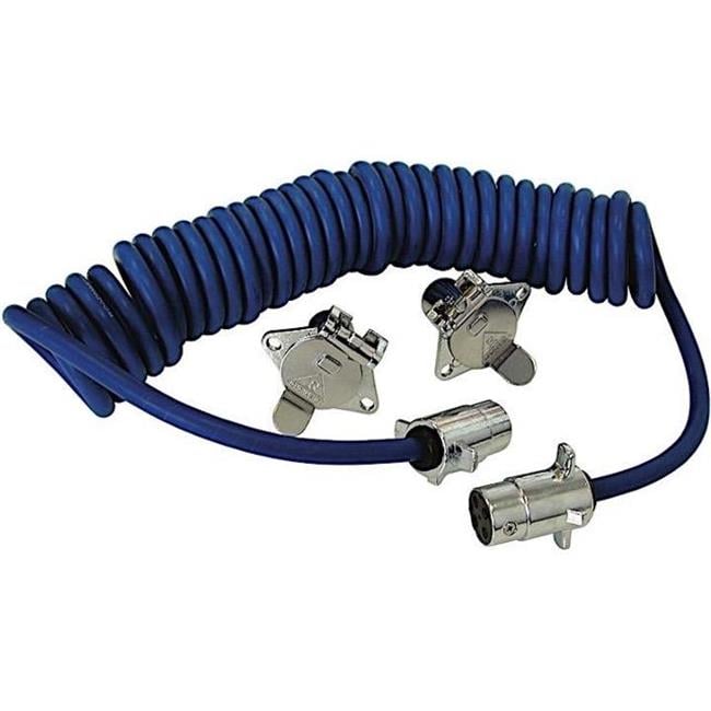 4-Wire Flexo-Coil Power Cord Kit with Plugs & Socket - Walmart.com