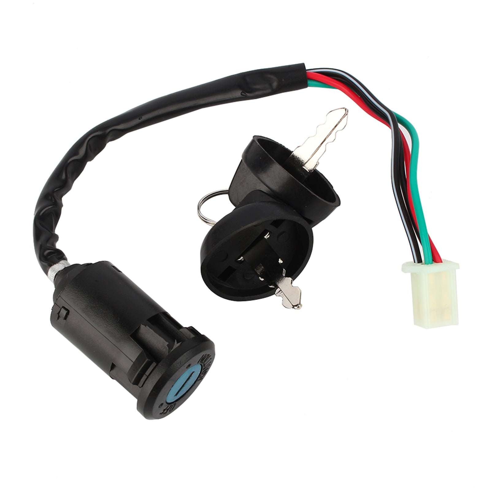 4 Wire Ignition 1 Key Switch Waterproof CO For 50 90 110 125cc ATV ...