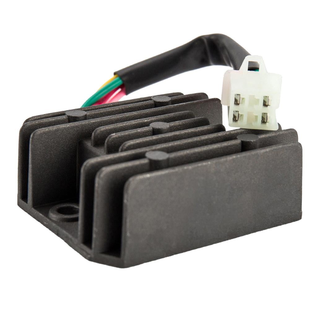 4 Wires Voltage Regulator Electrical Voltage Regulator for Motorcycle ...