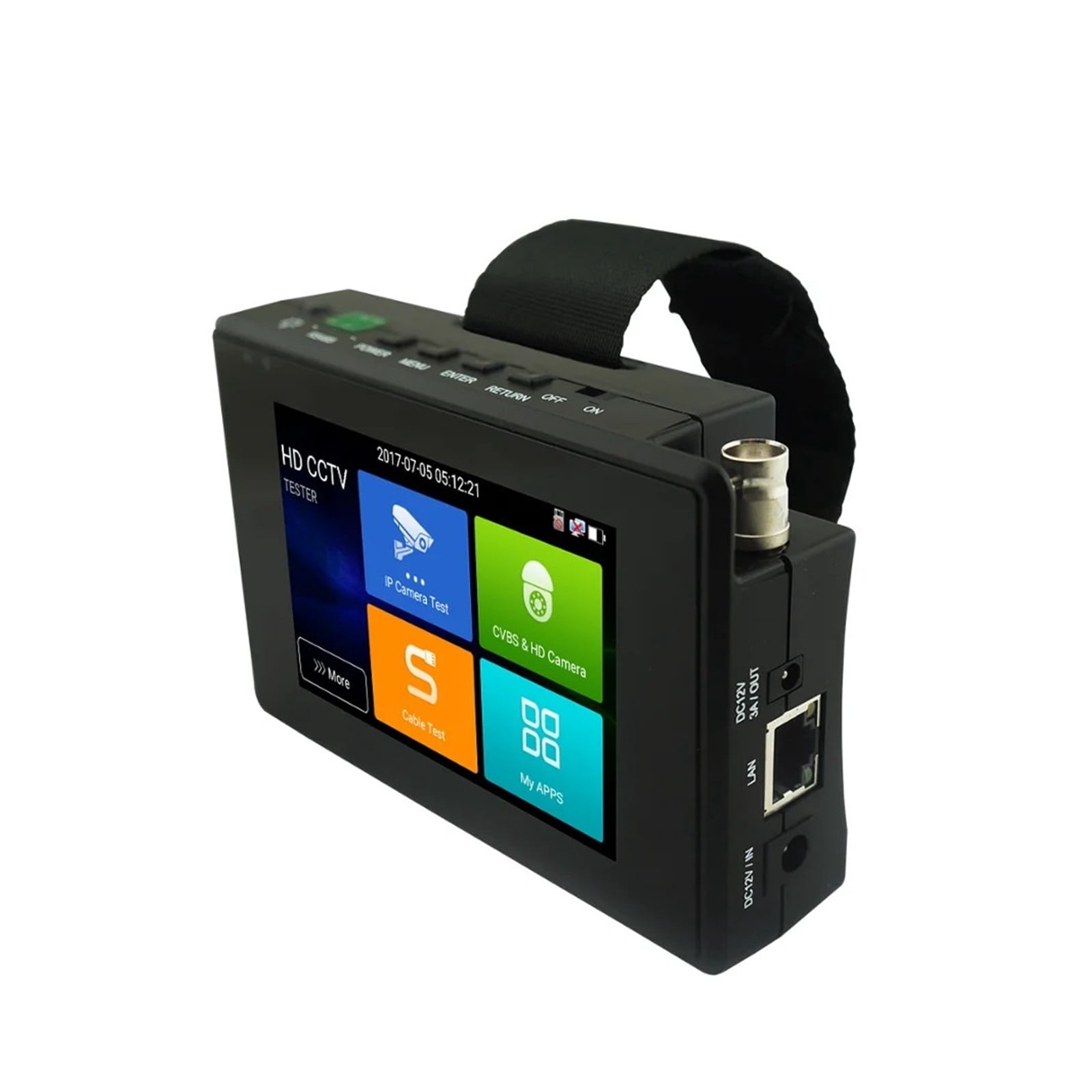 4" Wirst IPC-1800ADH Plus Coaxial HD 4.0 CCTV Tester Monitor With 4K H ...