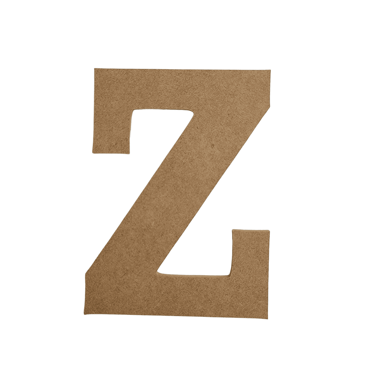 4" Wooden Craft Letter & Unfinished, Rockwell Font, Craft Cutout on 1-4 ...