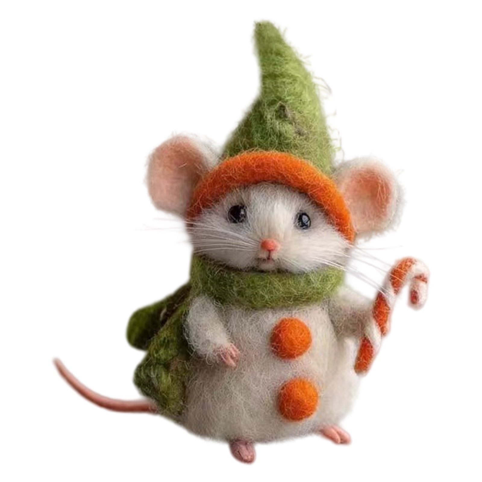 4'' Wool Felt Familiars - Quirky Handmade Companion, Cute Felted ...