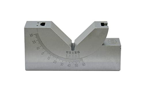 4" X 1-3/4" X 1-3/16" Precision 0-60 Degree Adjustabel Angle Blocks 303 ...