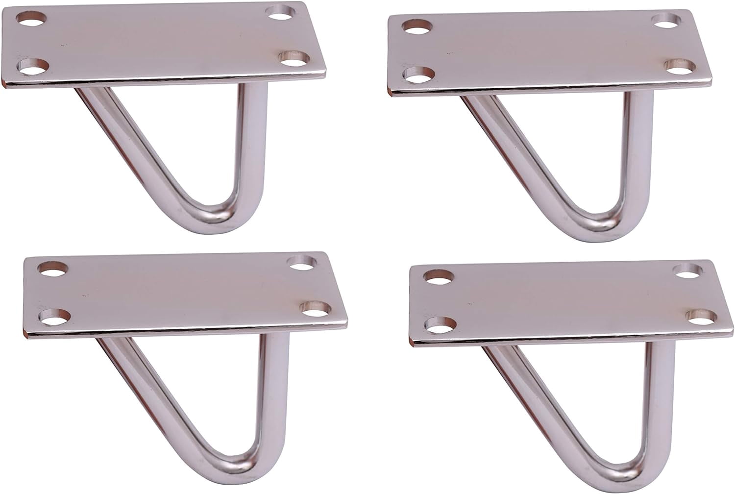 4 x 2 1/2'' Hairpin Legs DIY Industrial Strength Century Modern Table ...