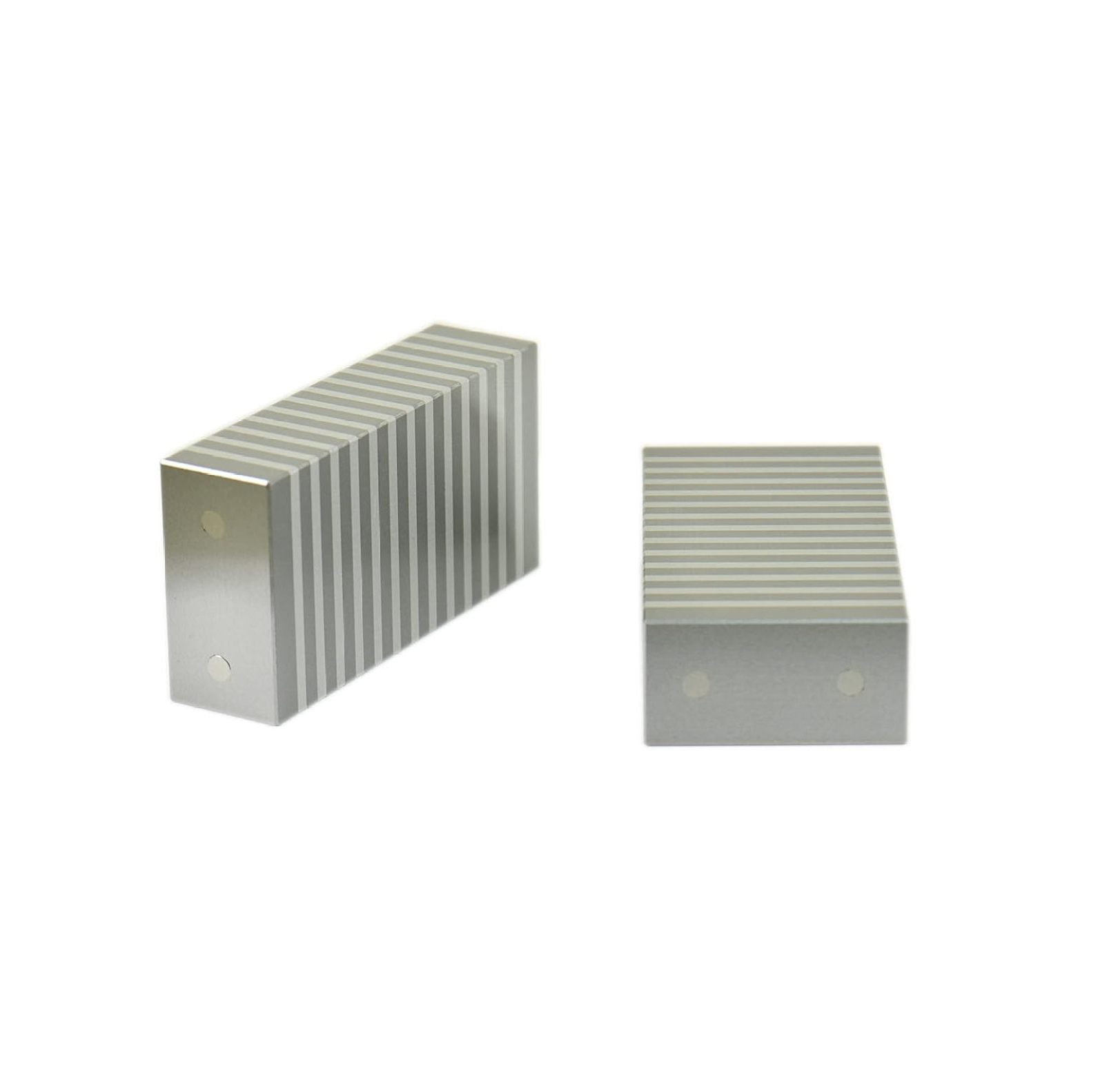 4" X 2" X 1" Matched Aluminum CAST Magnetic Transfer Chuck Parallel 303 ...