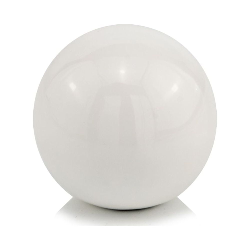 4" X 4" X 4" White Aluminum Sphere - Walmart.com
