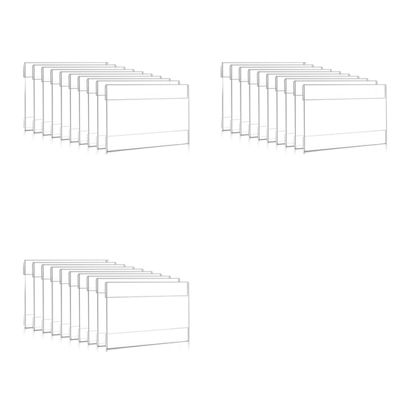 4 X 6 Inch Acrylic Sign Holder Wall Mount,Clear Wall Frame with Double ...