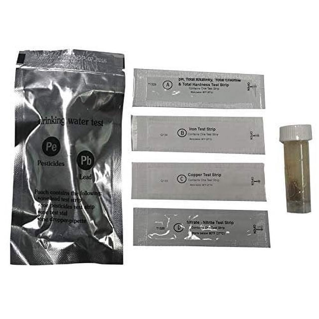 4 X Do-It-Yourself Total Water Quality Test Kit - Walmart.com